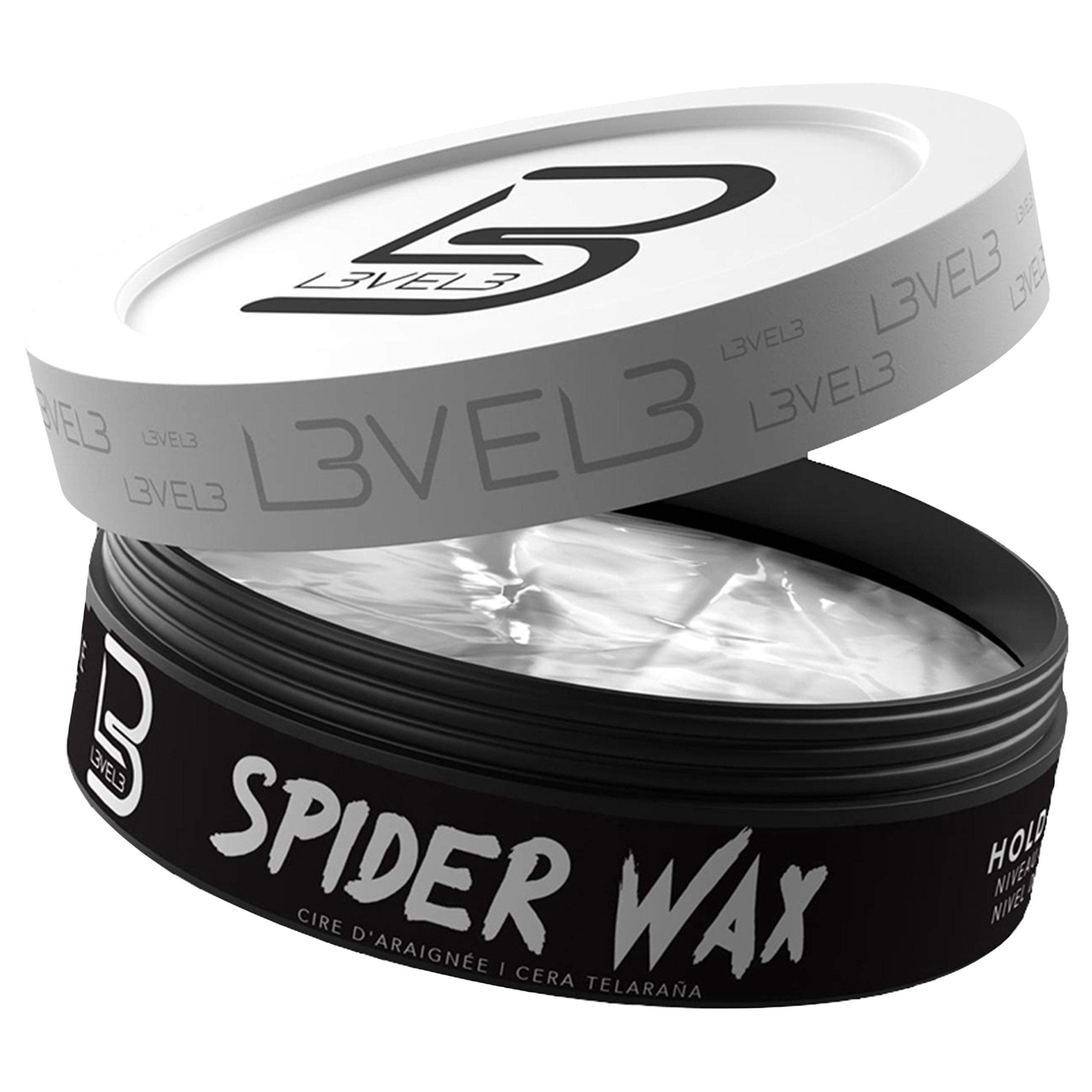 L3VEL3 Spider Wax Fiber Texture Wax for Volume Hold and Flexibility ...