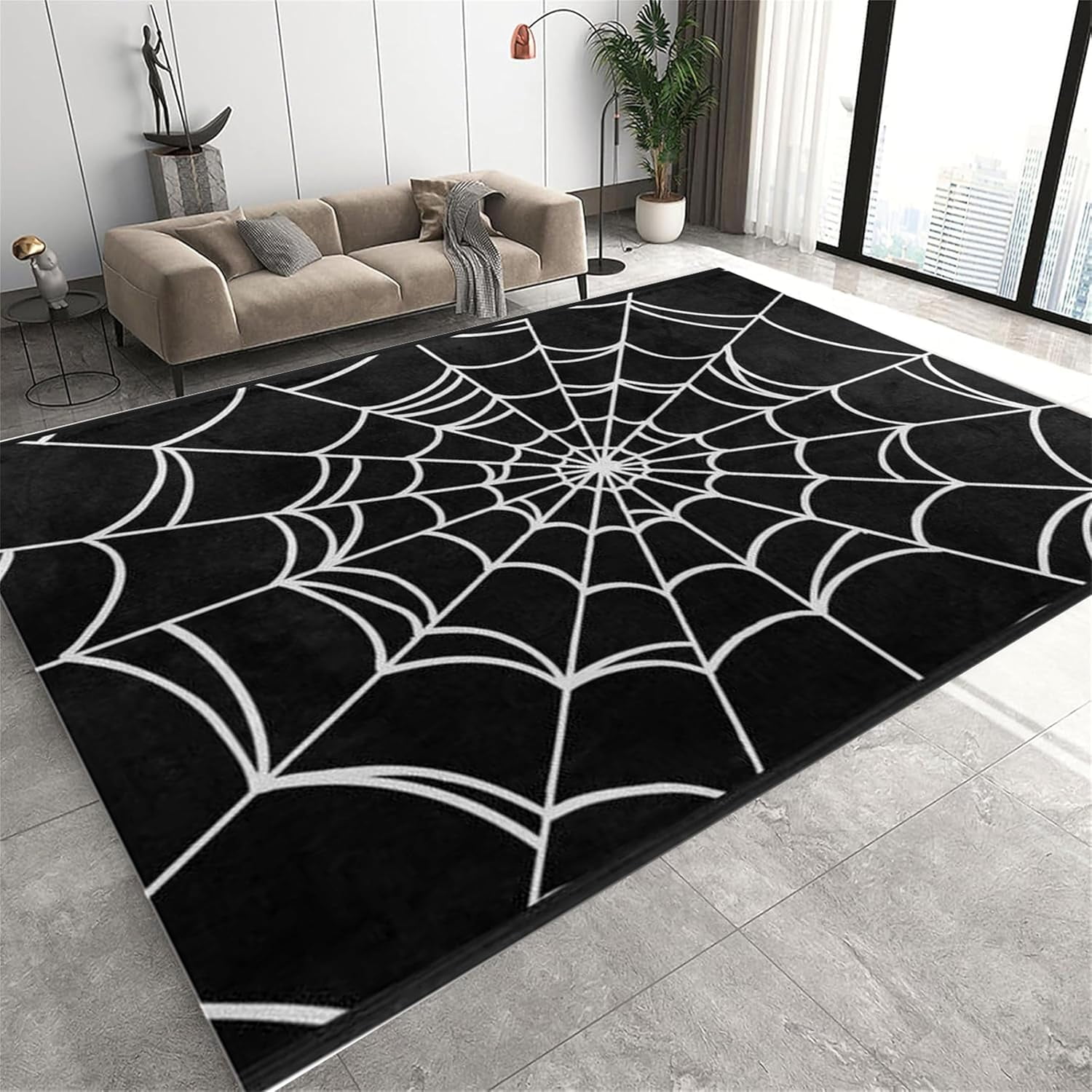 Spider Web Area Rugs,Halloween Spider Web Area Rugs, Halloween ...