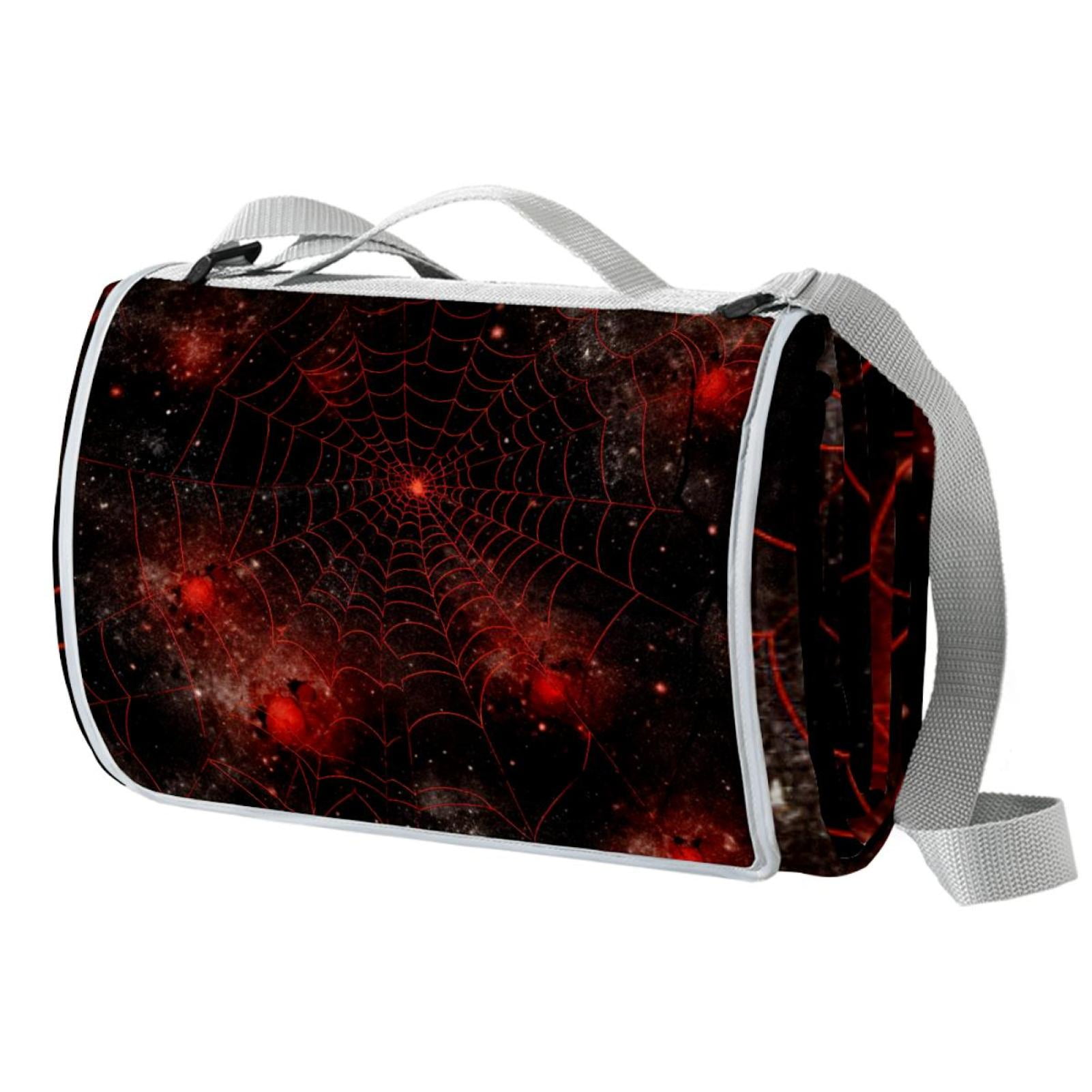 Spider Web Canvas Beach Blanket Picnic Mat - Outdoor Oversized ...