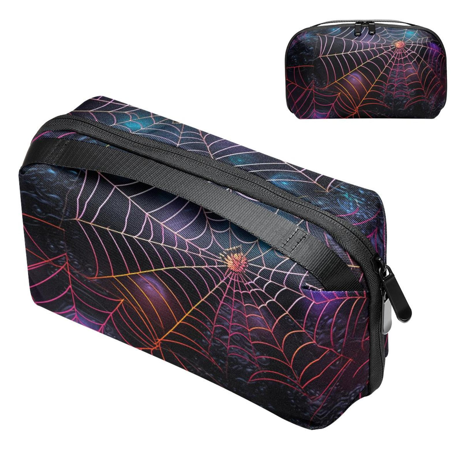 Spider Web Charger Organizer Hard Drive Bag Cable Cord Organizer Small ...