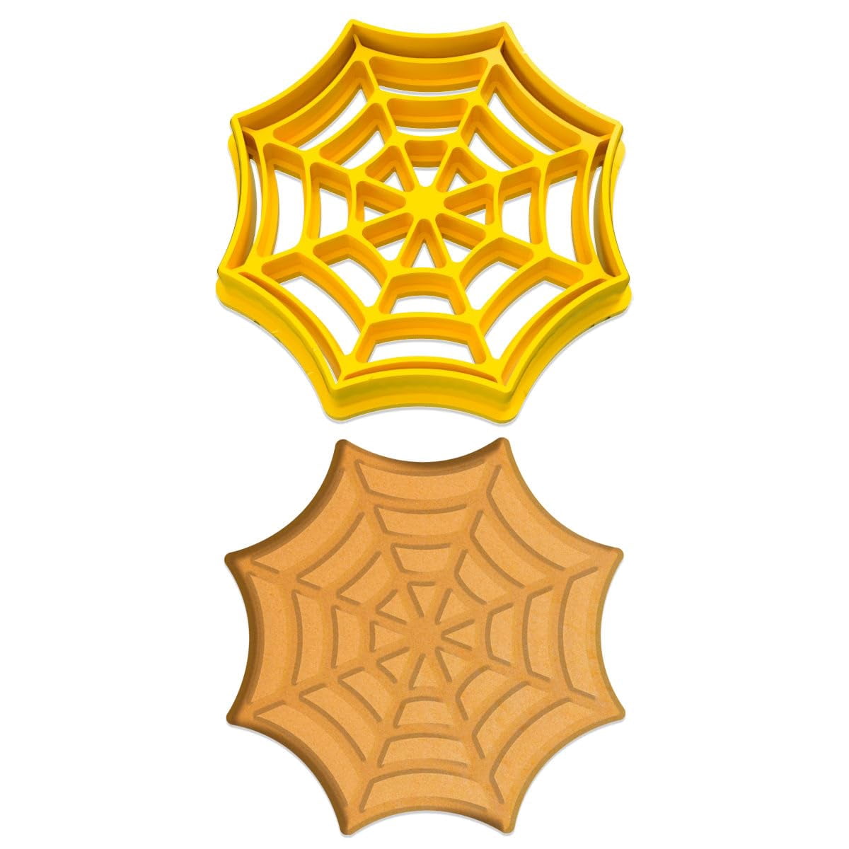 Spider Web Cookie Cutter (4x4") - Perfect for Halloween-Themed Desserts ...