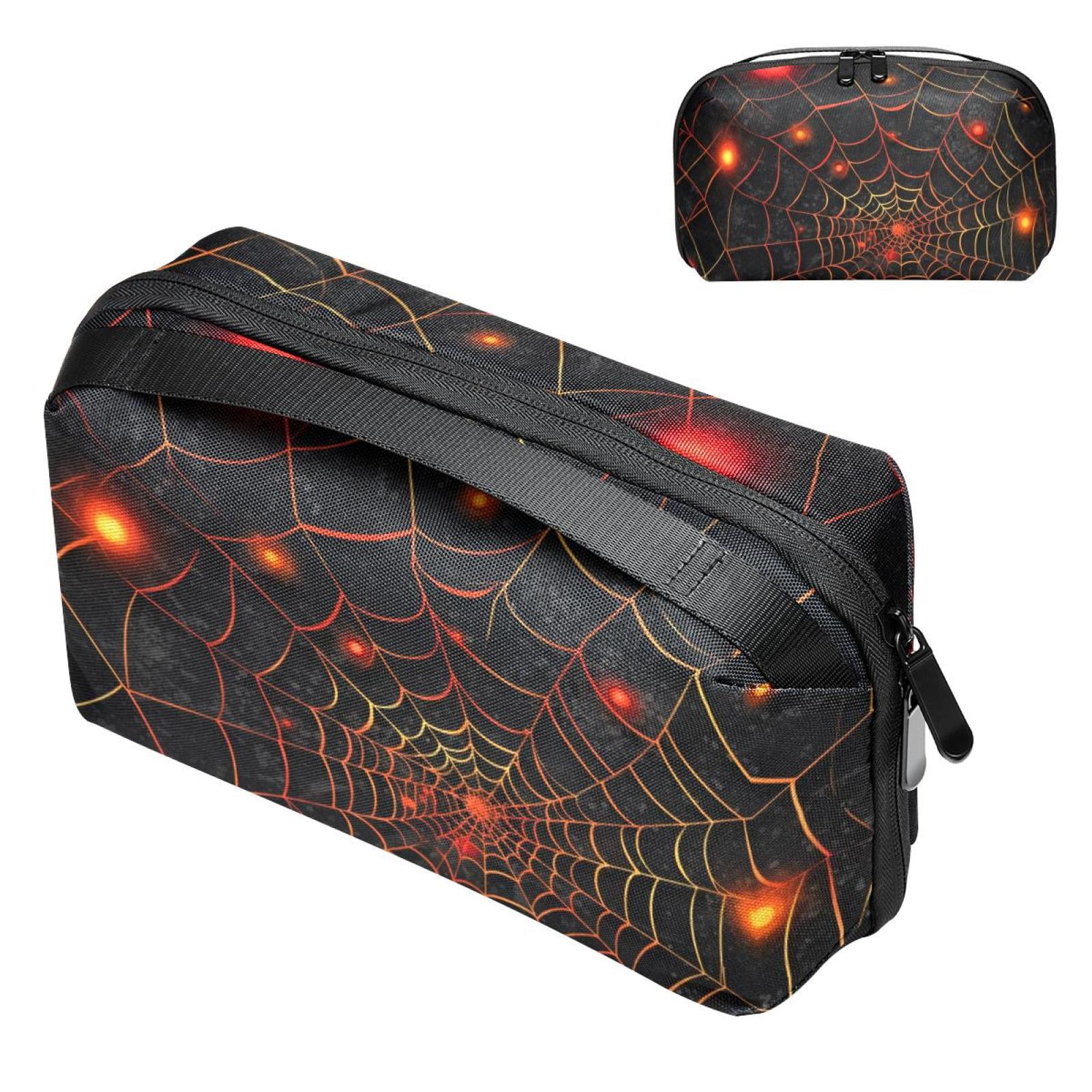 Spider Web Electronic Organizer Travel Case, Waterproof Oxford Cloth ...
