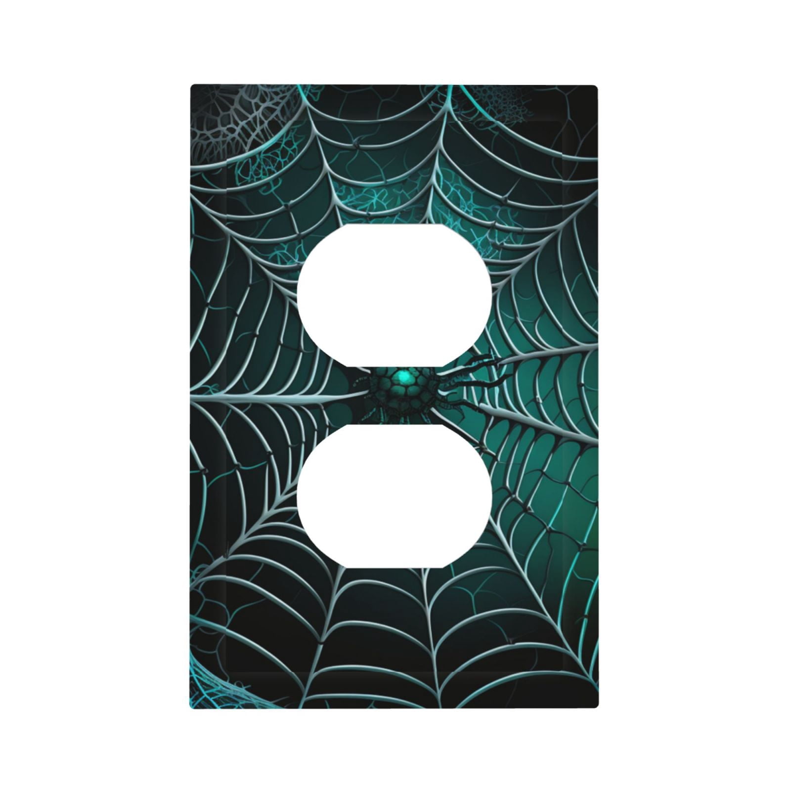 Spider Web Gothic Art Duplex Wall Plate 1 Gang Decorative Electrical ...