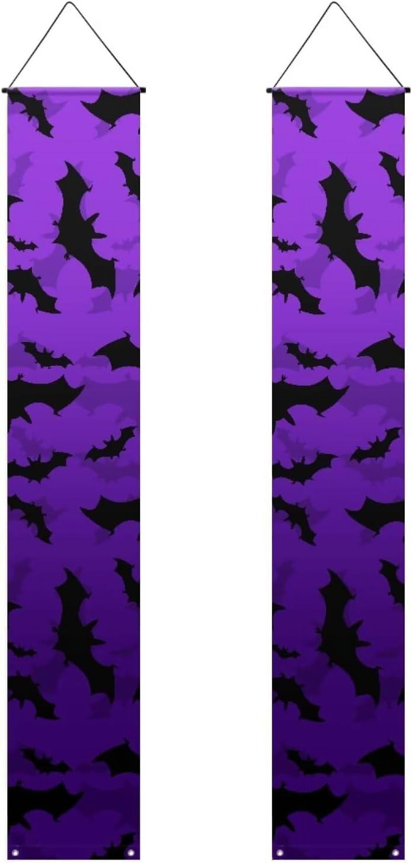 Spider Web Halloween Porch Sign Happy Halloween Decorative Outdoor ...