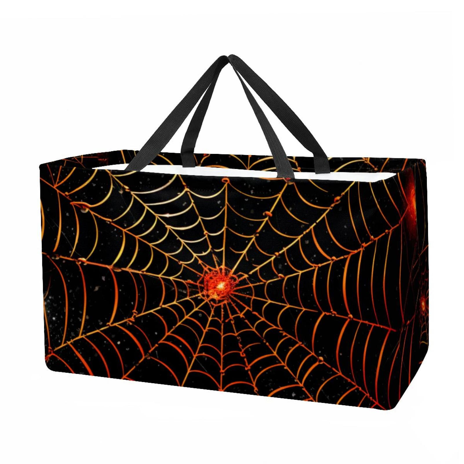 Spider Web Large Capacity Reusable Foldable Oxford Cloth Laundry Bag ...