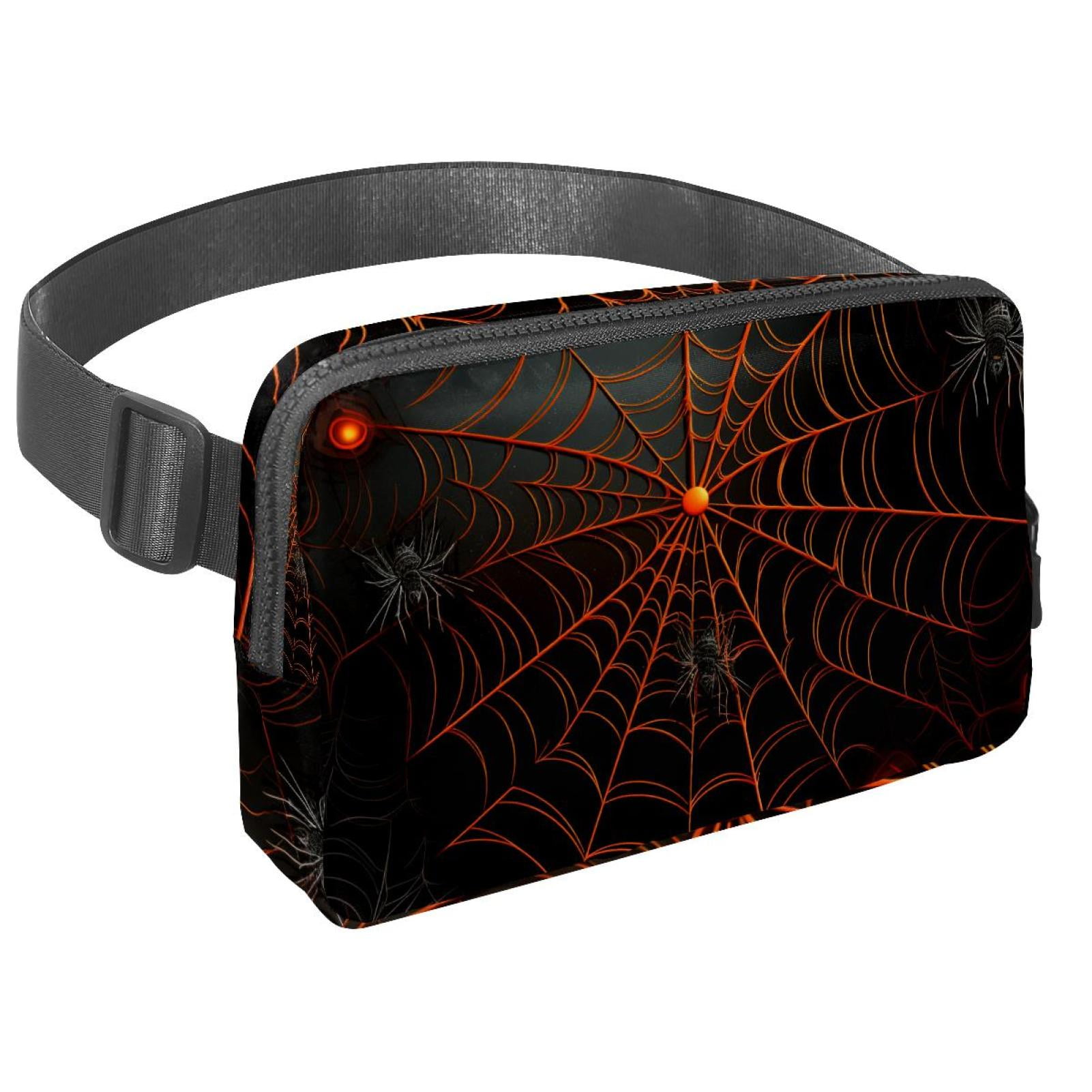 Spider Web Money Belt Waist Pack Belt Bag Lightweight Adjustable with ...