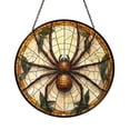 Spider Web Nature Stained Glass Suncatcher – Window Decor - Walmart.com