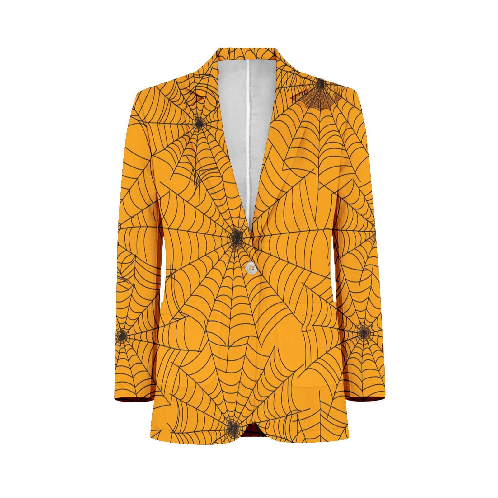 Spider Web Pattern Men's Suit Blazer Casual Party Wear Slim Fit Suit ...