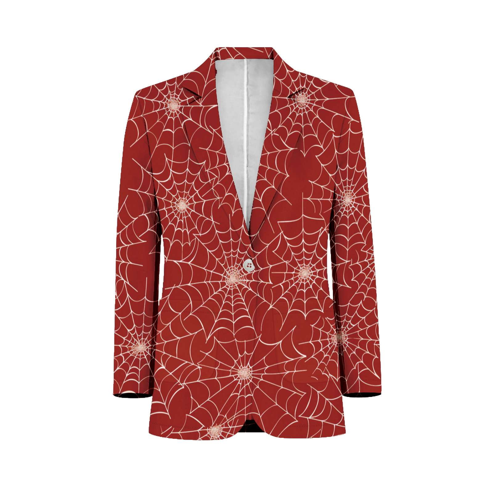 Spider Web Pattern Mens Suits Shawl Collar Slim Fit Suit Mens Groom ...
