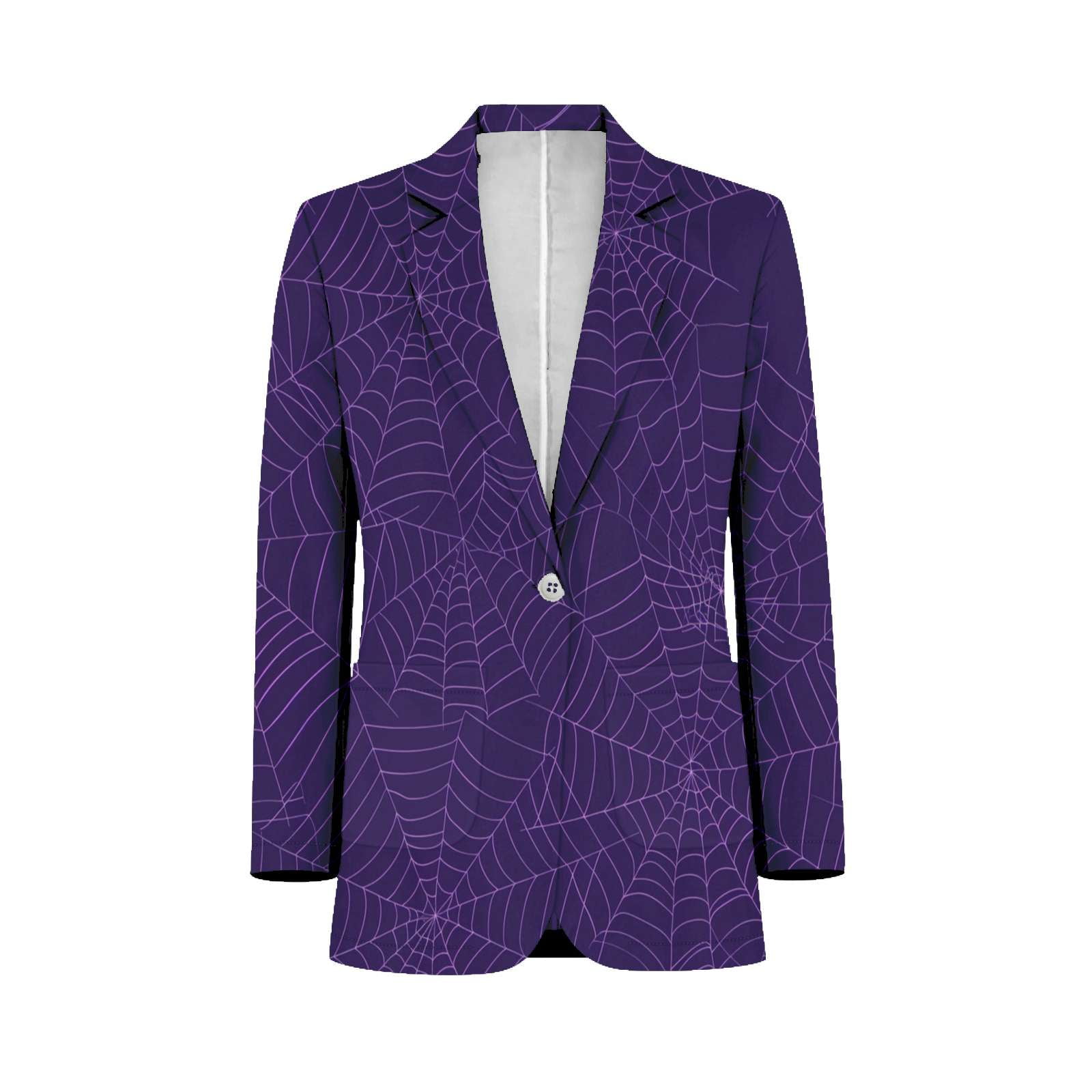 Spider Web Pattern Mens Suits Shawl Collar Slim Fit Suit Mens Groom ...