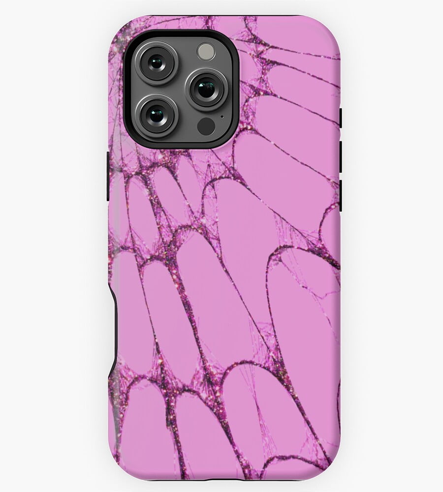 Spider Web Pink Gothic Glamor Burlesque Glitter Halloween Cobweb ...
