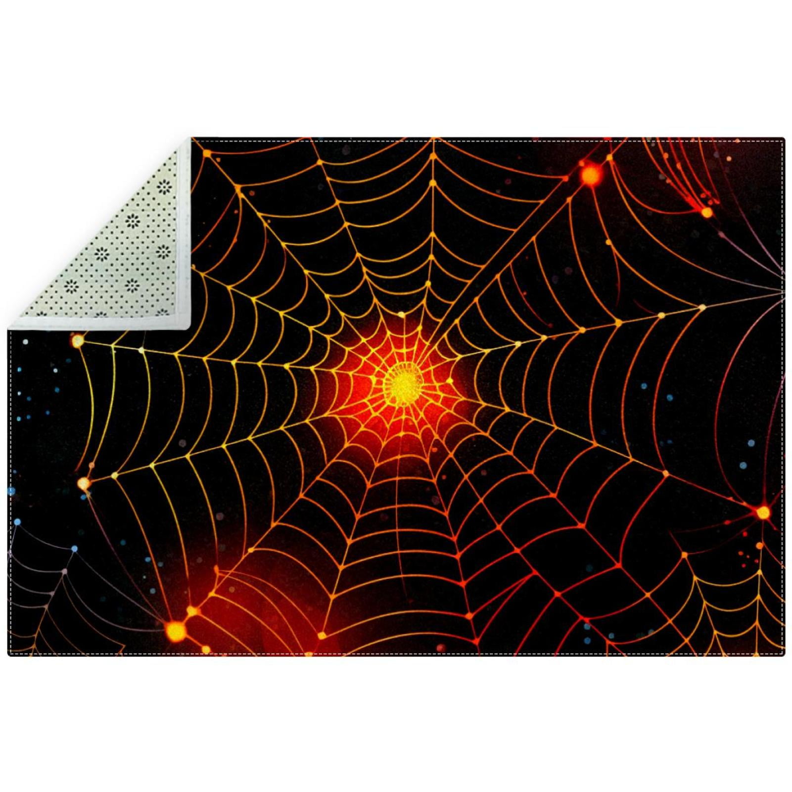 Spider Web Polyester Outdoor Carpet Mat for Patio, Porch, and Balcony ...