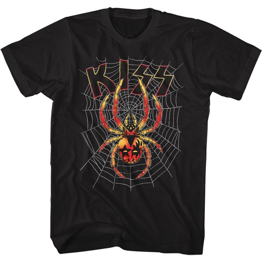 Spider Web Rock Graphic Shirt - Walmart.com