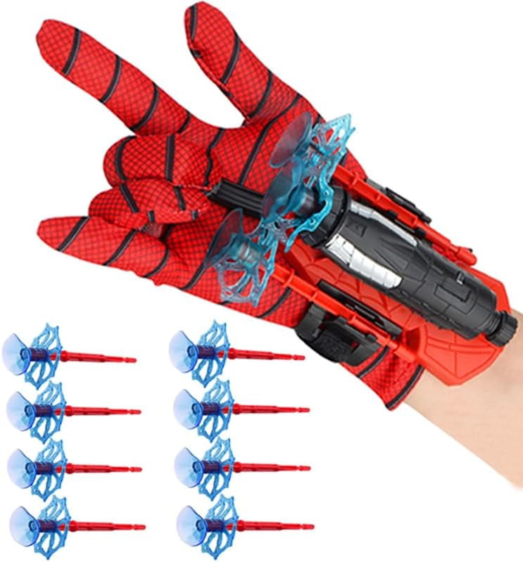 Spider Web Shooter Toys, Superhero Spider Web Launcher String Shooters ...