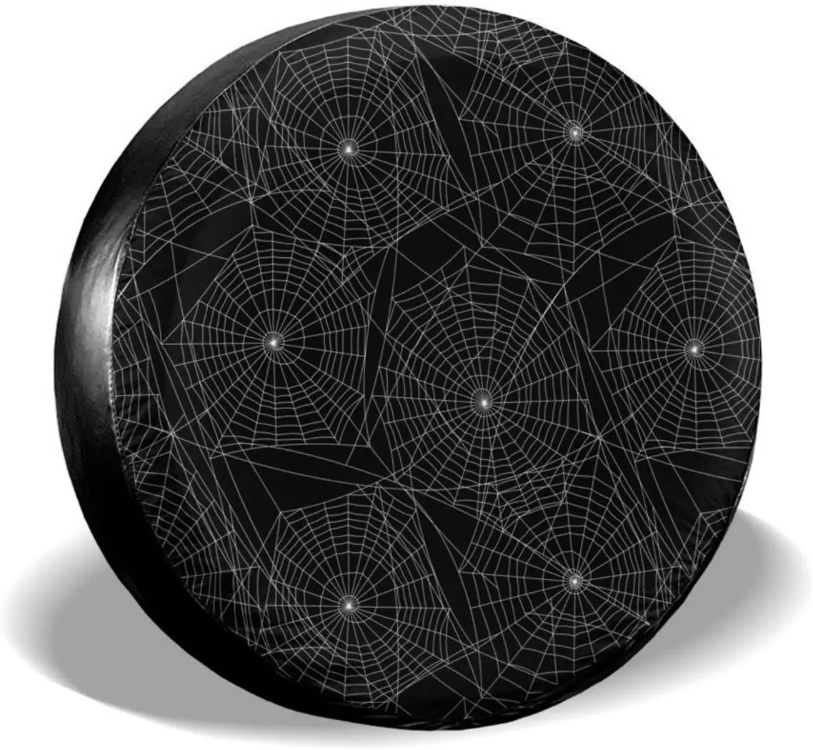 Spider Web Spare Tire Cover Waterproof Dust-Proof Wheel Protectors ...
