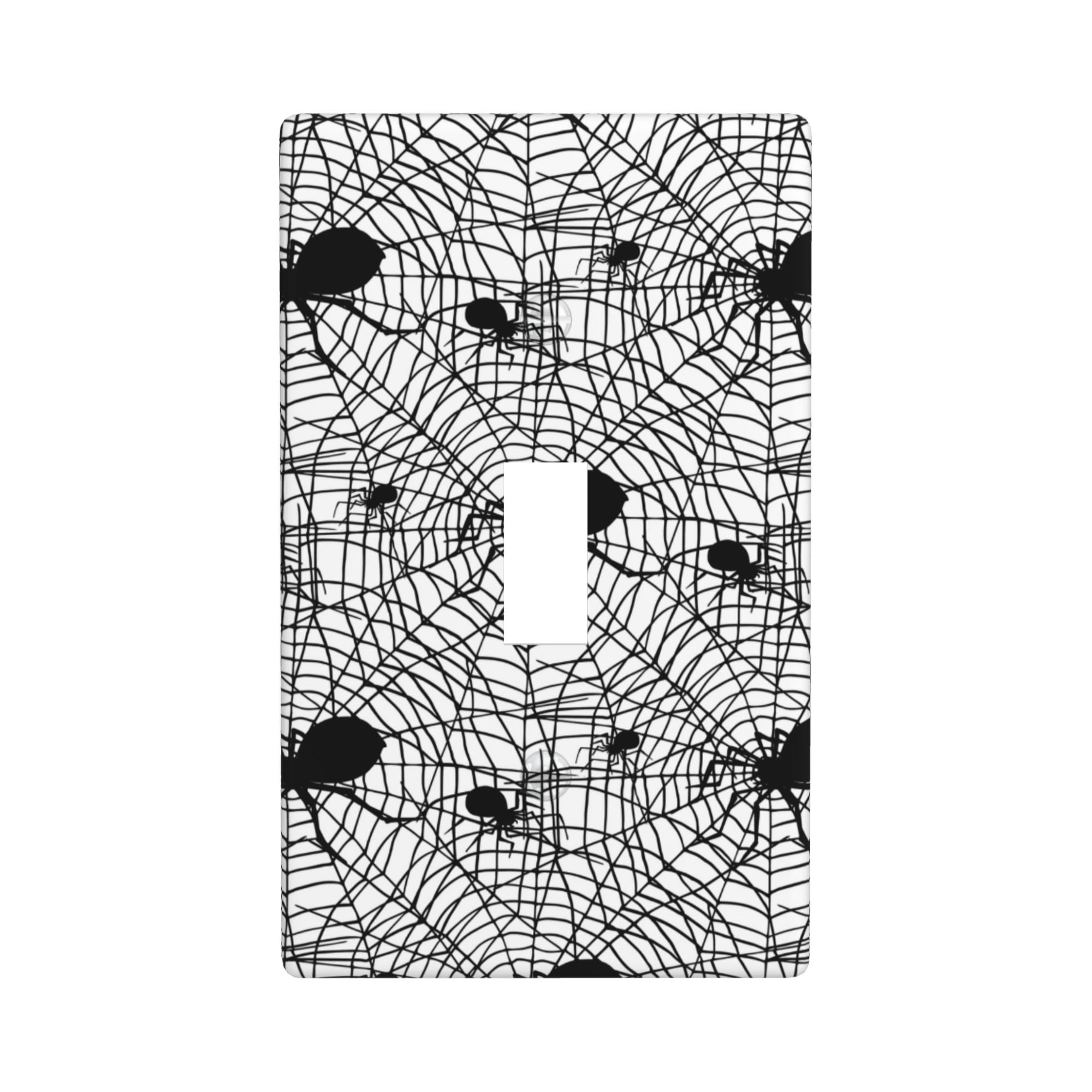 Spider Web Spooky Spiders Single Toggle Light Switch Plate Decorative ...