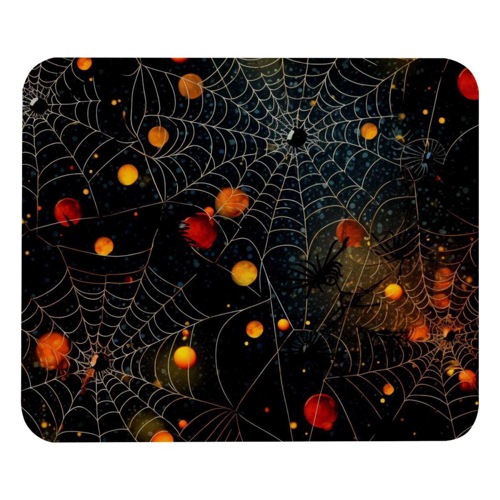 Spider Web Square Desk Mat Gaming Mouse Pad, 8.3x9.8 Inch Non-Slip ...