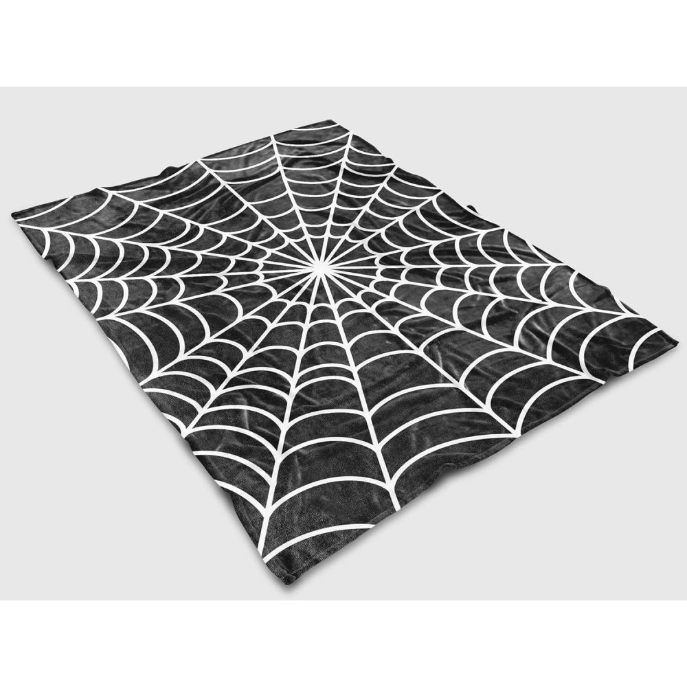 Spider Web Throw Blanket, Cartoon Spider Bed Blanket Spider-Man Soft ...