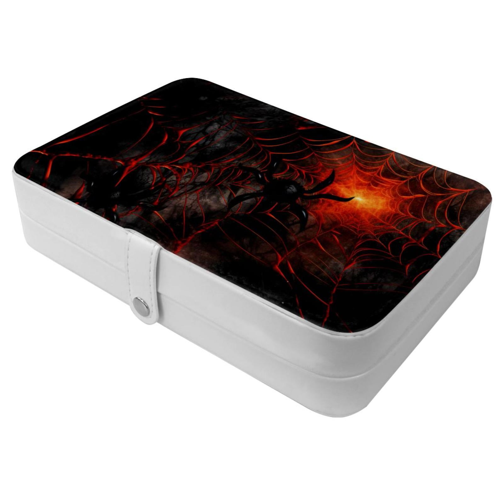 Spider Web Travel Jewelry Box - Compact and Portable - Ideal Storage ...