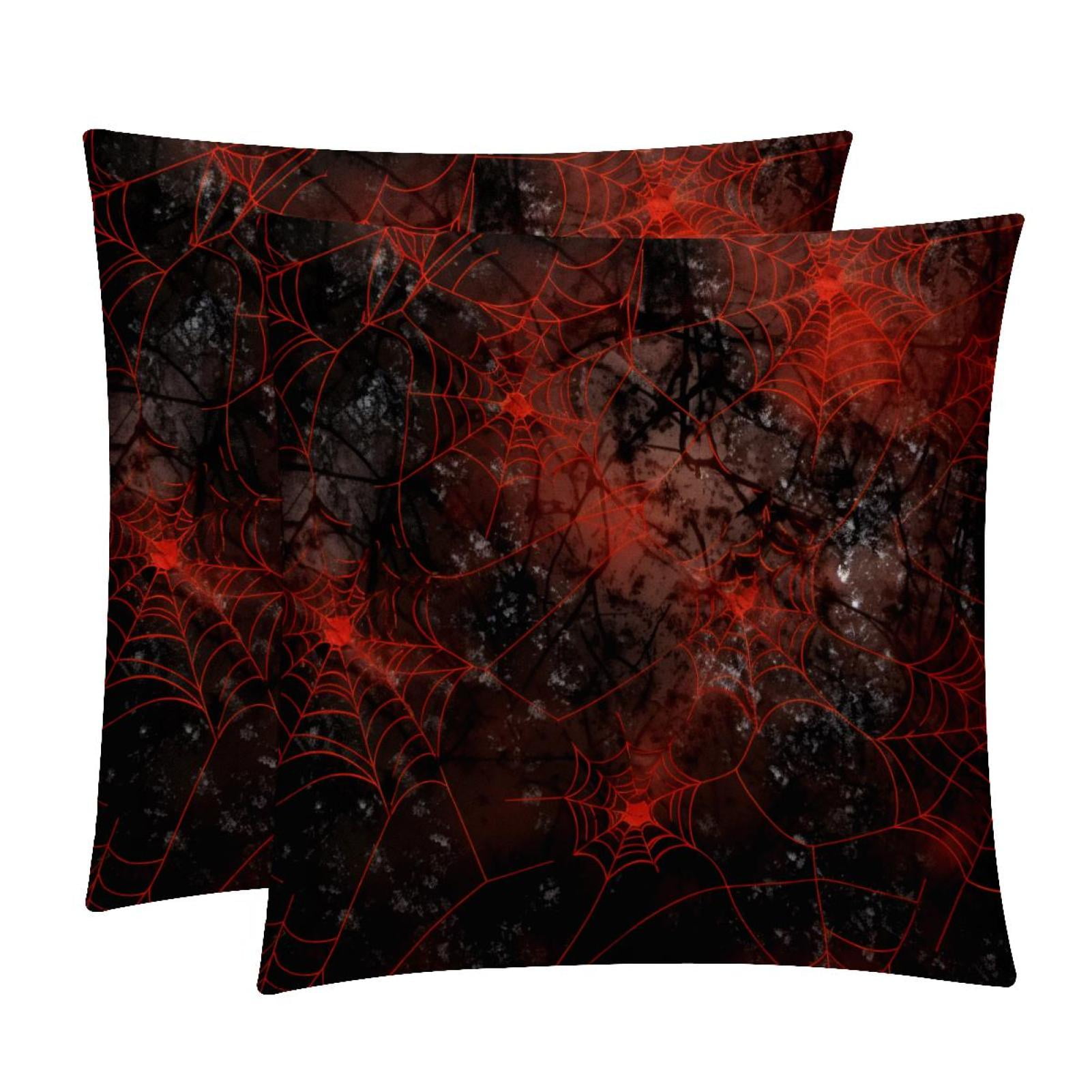 Spider Web with Unique Patterns - Set of 2 for Pillows Covers ...