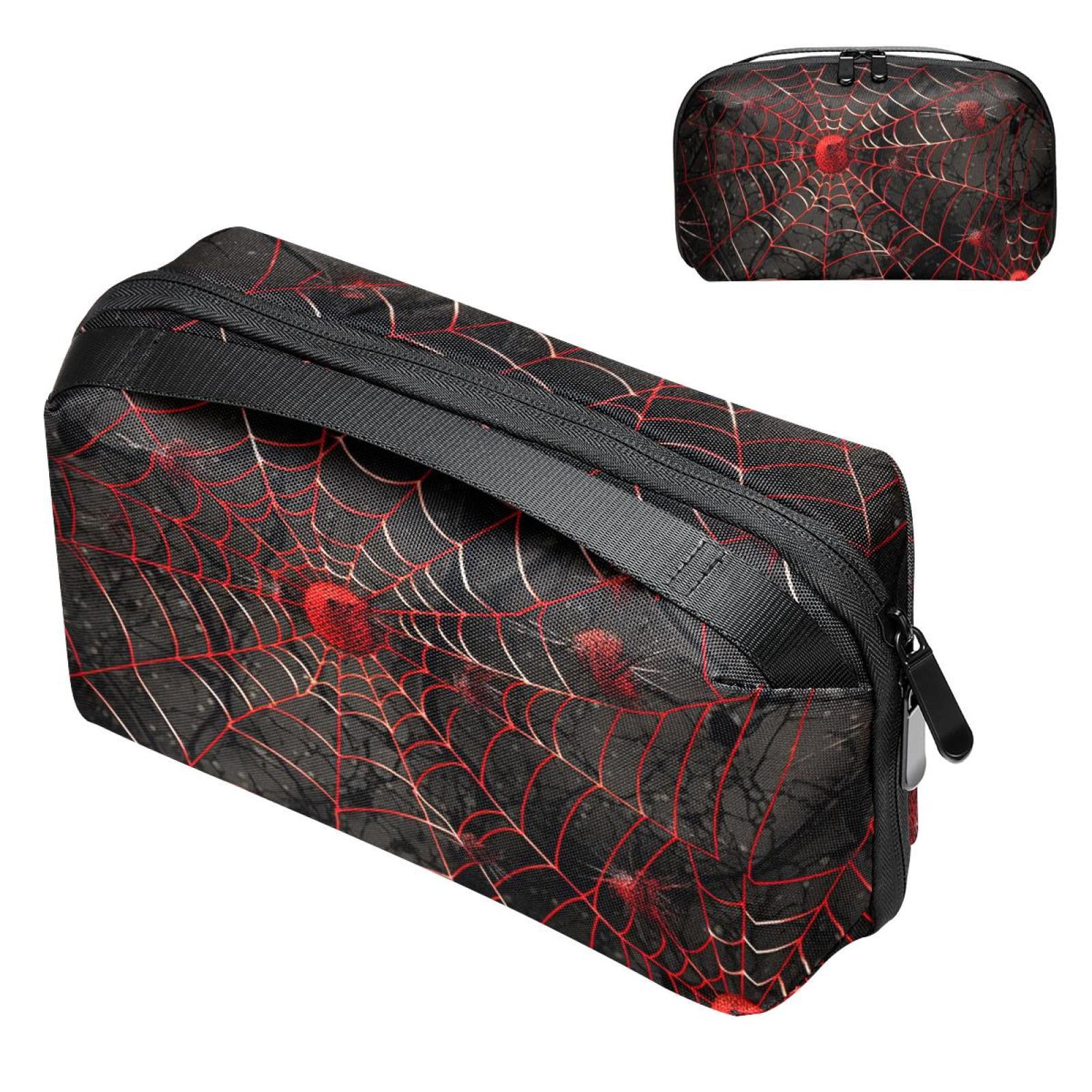 Spider Web Waterproof Oxford Fabric Charger Organizer Storage Pouch ...