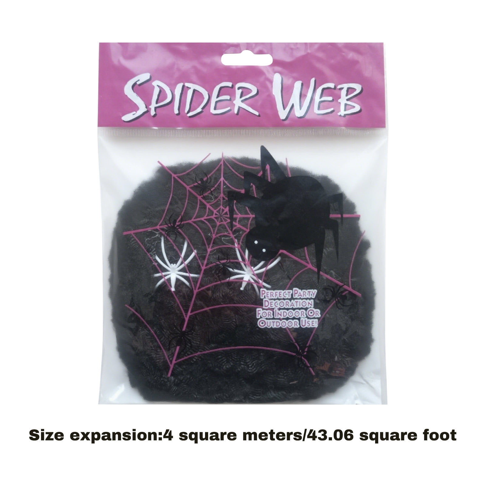 Spider Webs Halloween Decor - 20 Grams super strong elastic spider web ...
