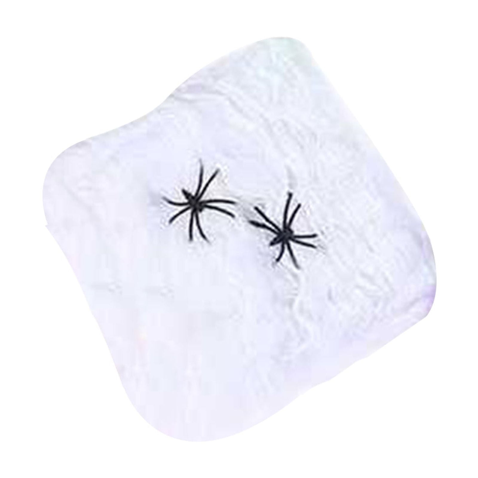 Spider Webs Halloween Decorations With Fake ,Super Stretch Cobwebs For ...