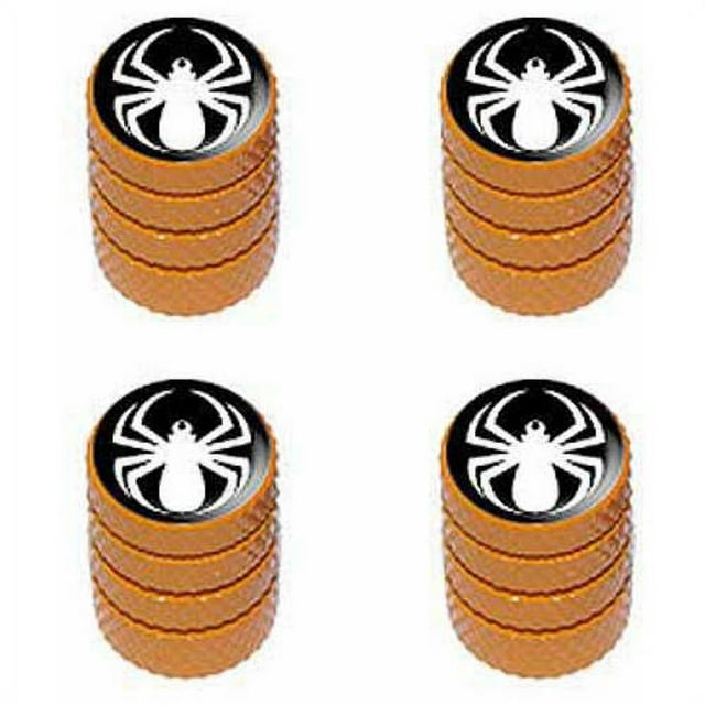 Spider White Spiderman Tire Rim Wheel Aluminum Valve Stem Caps ...