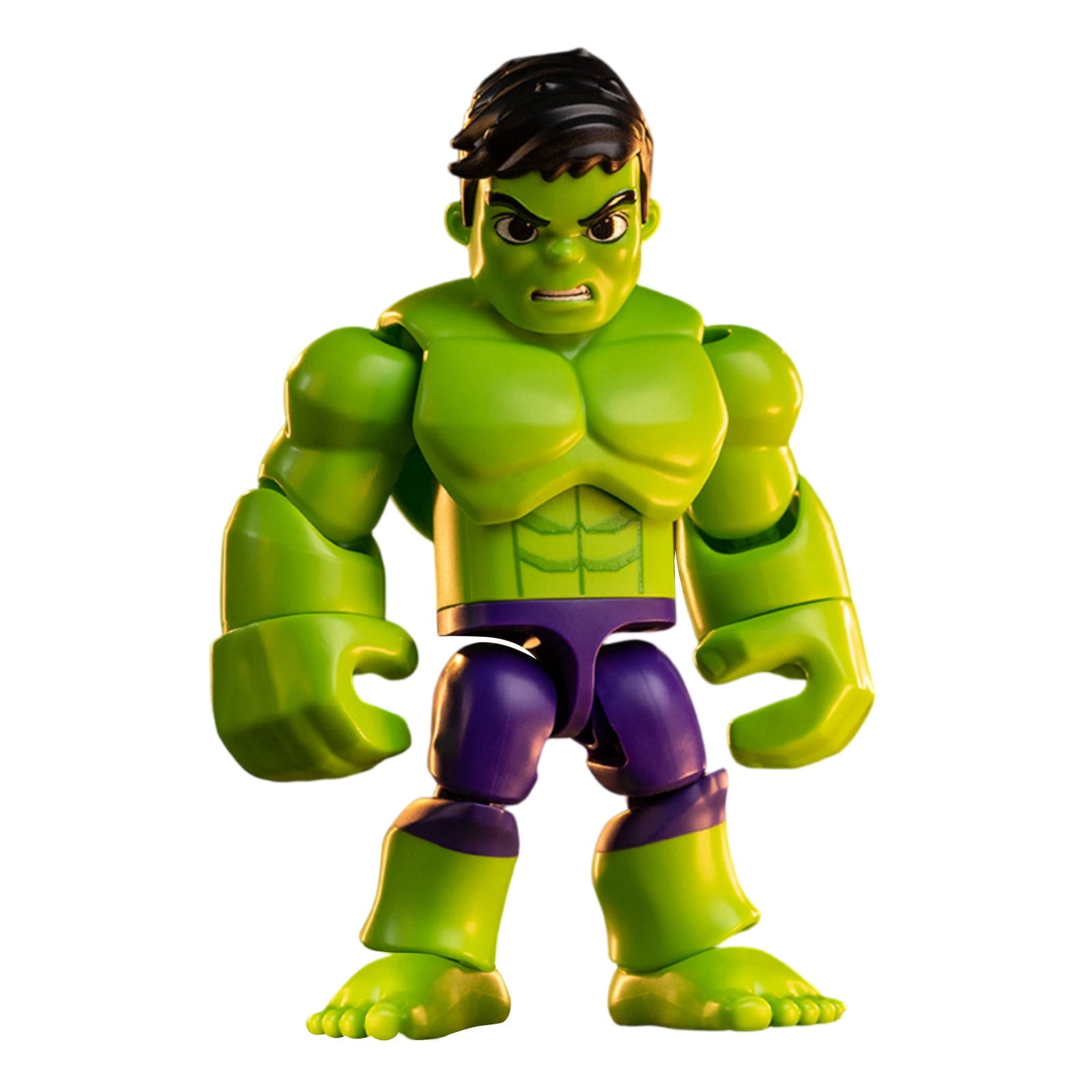 Spider and his Friends Action Figures Superheroes + Villains, Hulk 5 ...