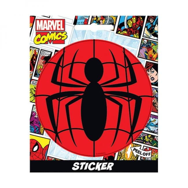 Spider-man 805433 Spider-Man Spider Logo Sticker - Walmart.com