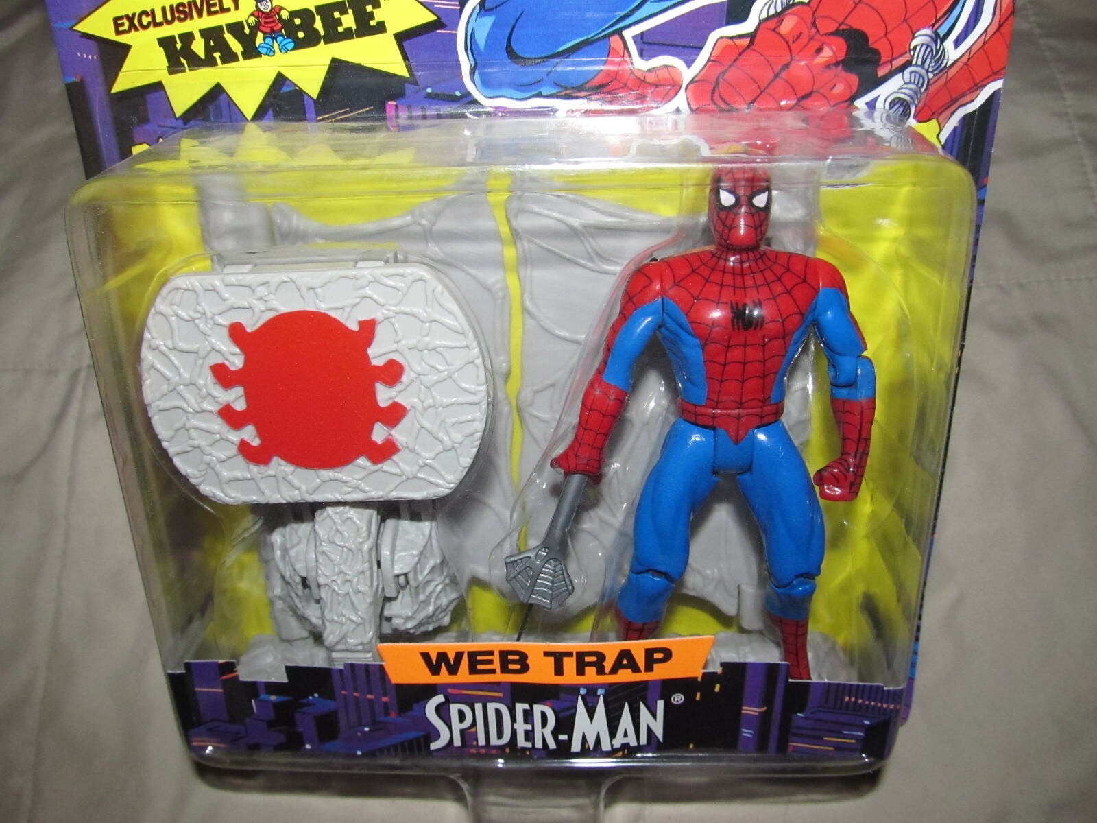 Spider-man Animated Series 1995 Web Trap Spider-man - Walmart.com