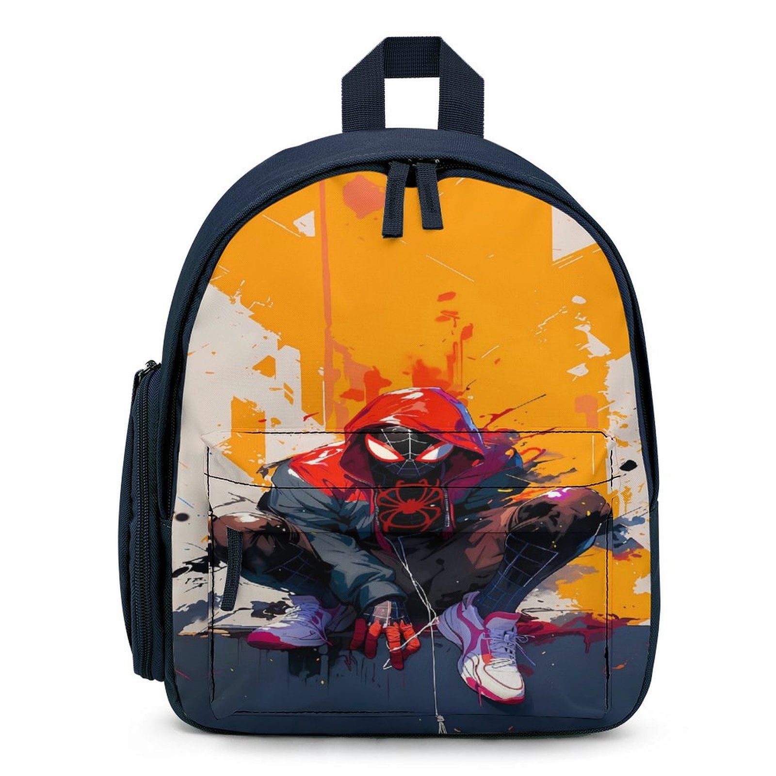 Spider-man Backpack Bag, Large Capacity Daypack Lightweight Travel Bag ...