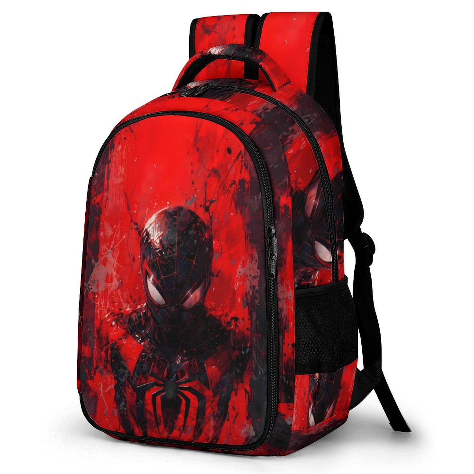 Spider-man Backpack, Lightweight Dual Zippers School Backpacks ...