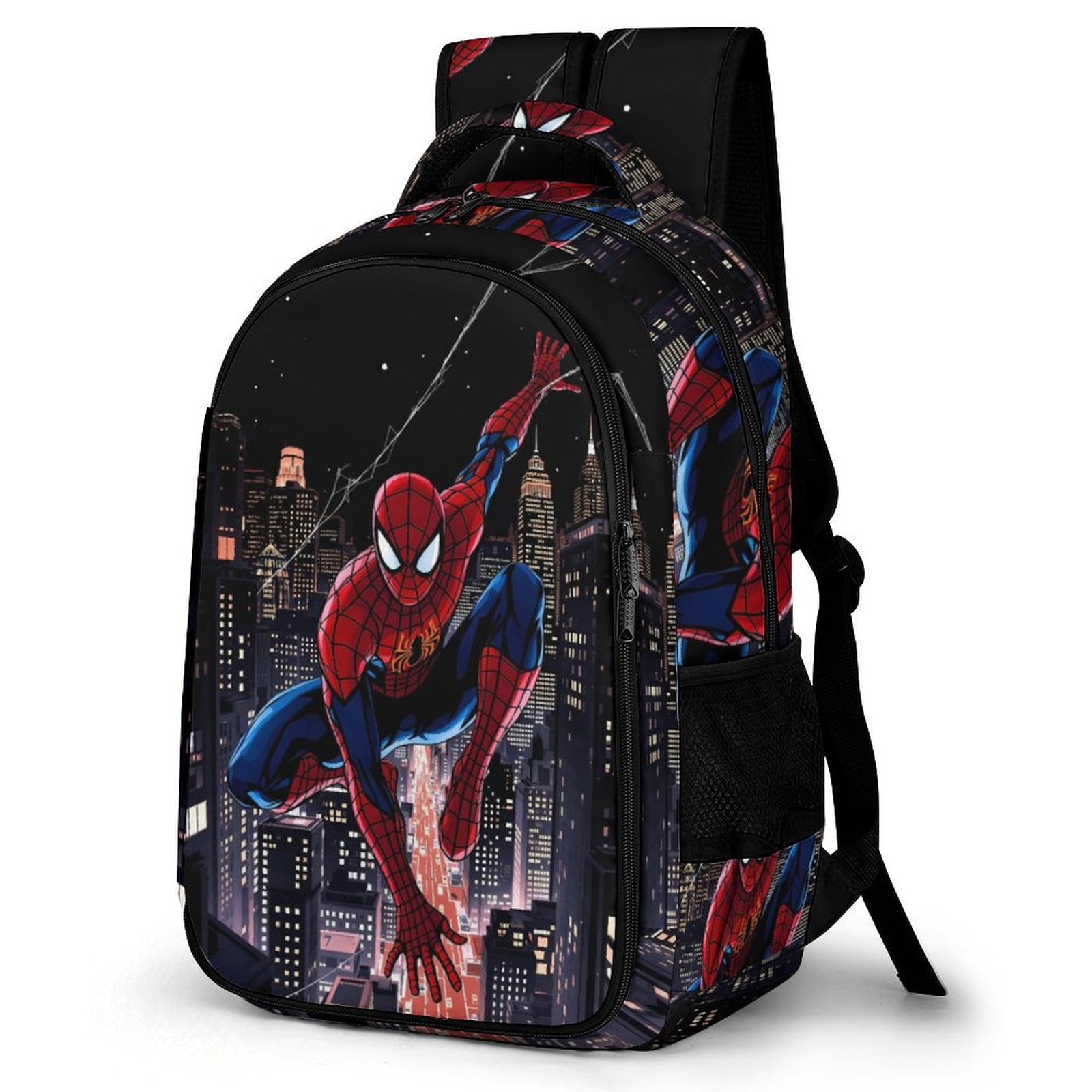 Spider-man Backpack, Lightweight Dual Zippers School Backpacks ...