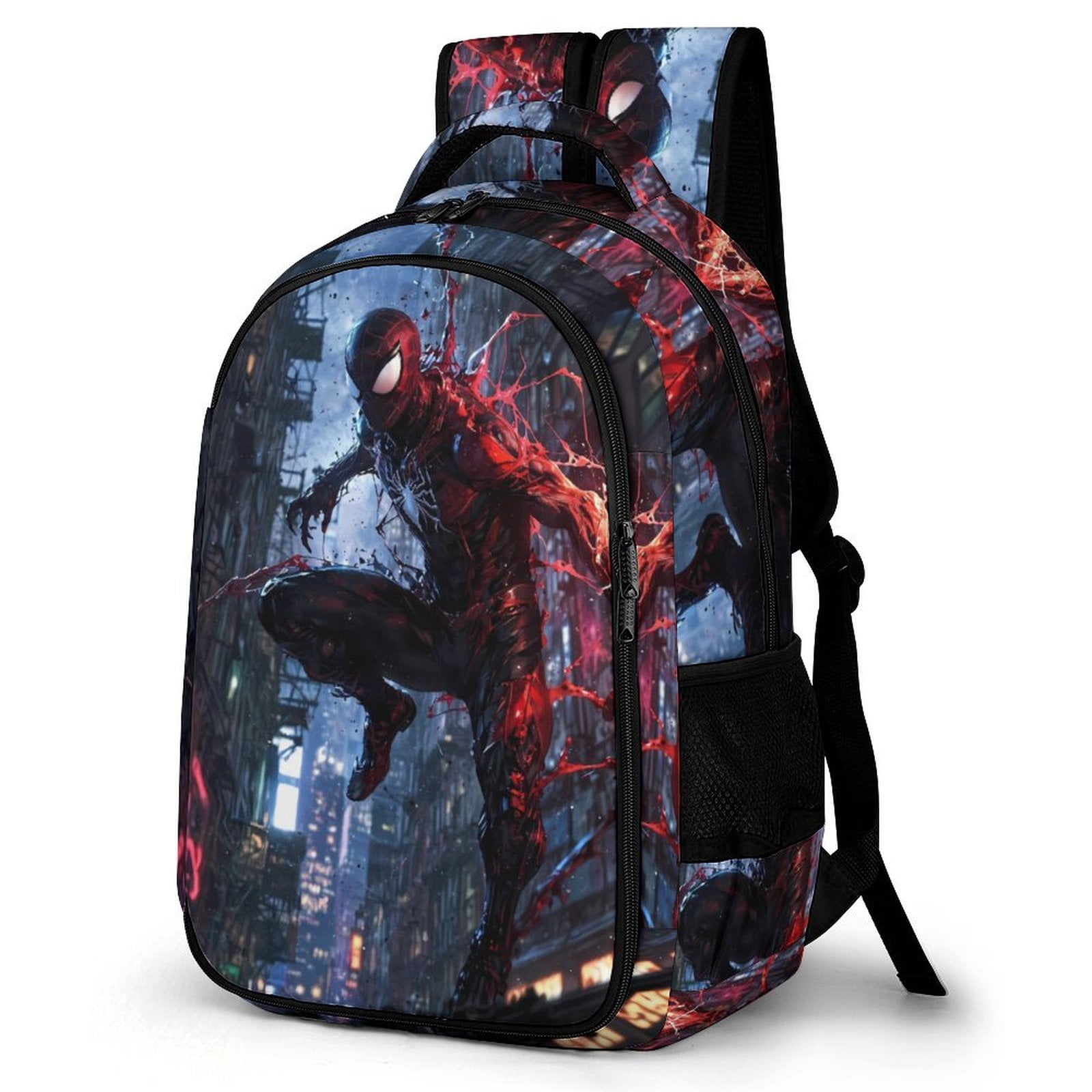 Spider-man Backpack, Lightweight Dual Zippers School Backpacks ...