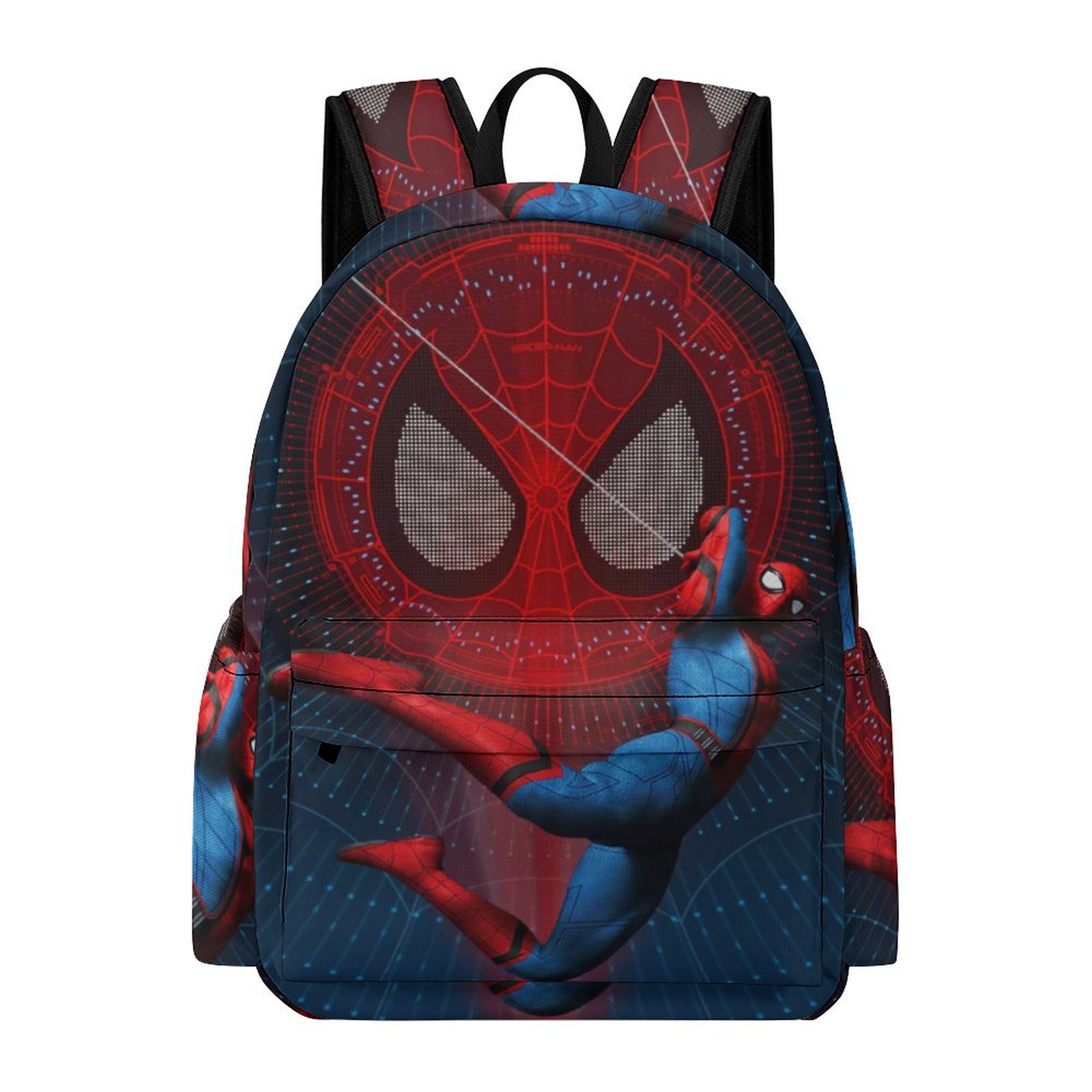 Spider-man Backpack Travel Bag Lightweight Small Shoulders Bag Laptop ...