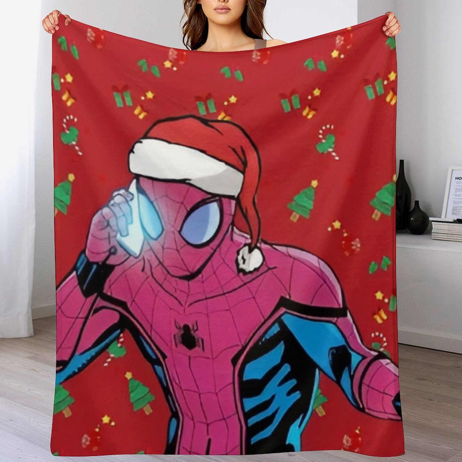 Spider-man Blanket Super Soft Throw Blanket Lightweight Blanket for Men ...