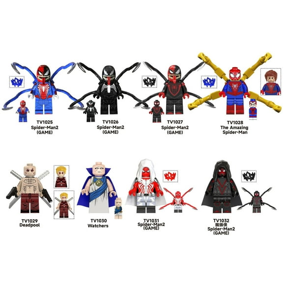 Building Construction Toy Figures Spider Man Toys