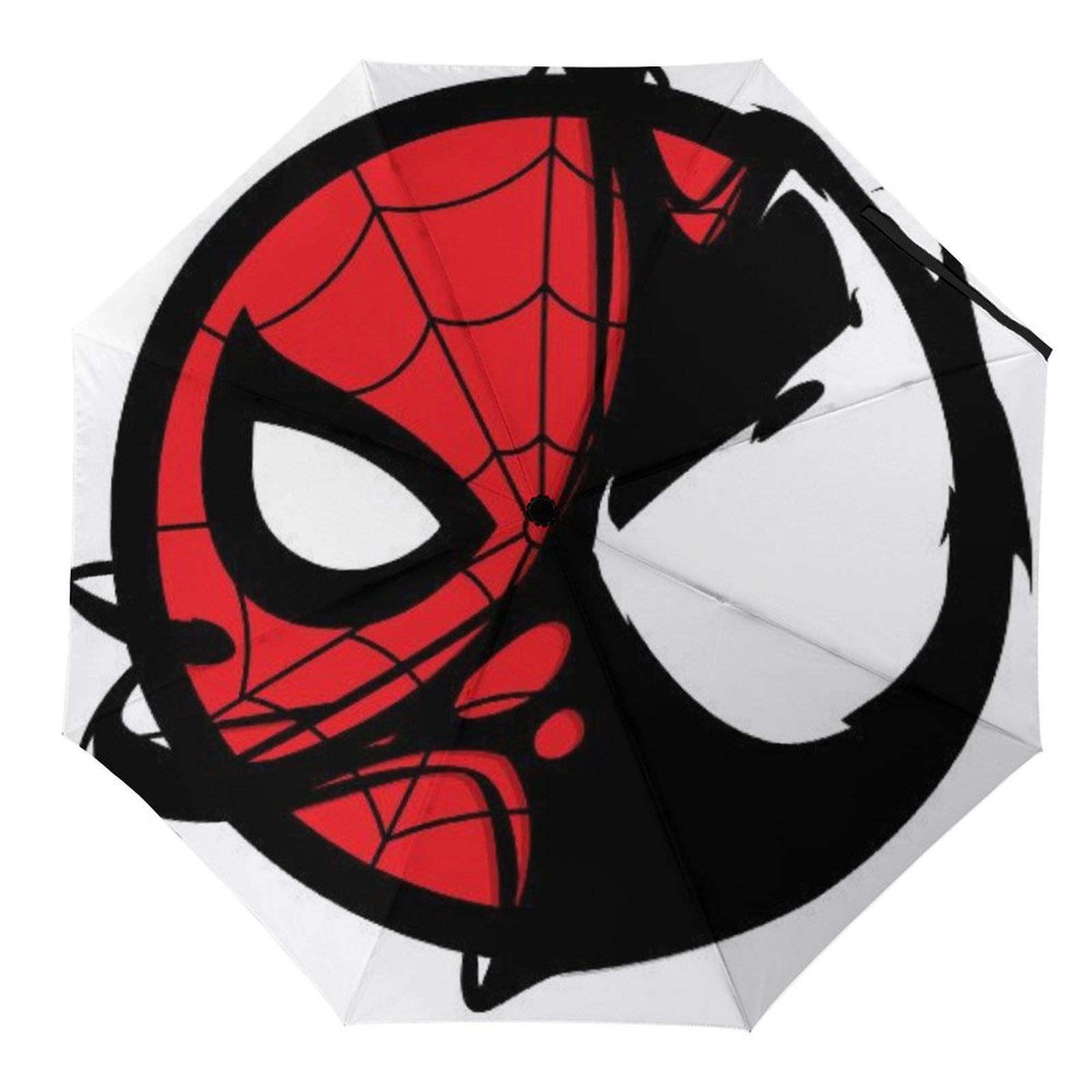 Spider-man Bulet 3 Fold Umbrella Automatic Open-close Cartoon UV ...