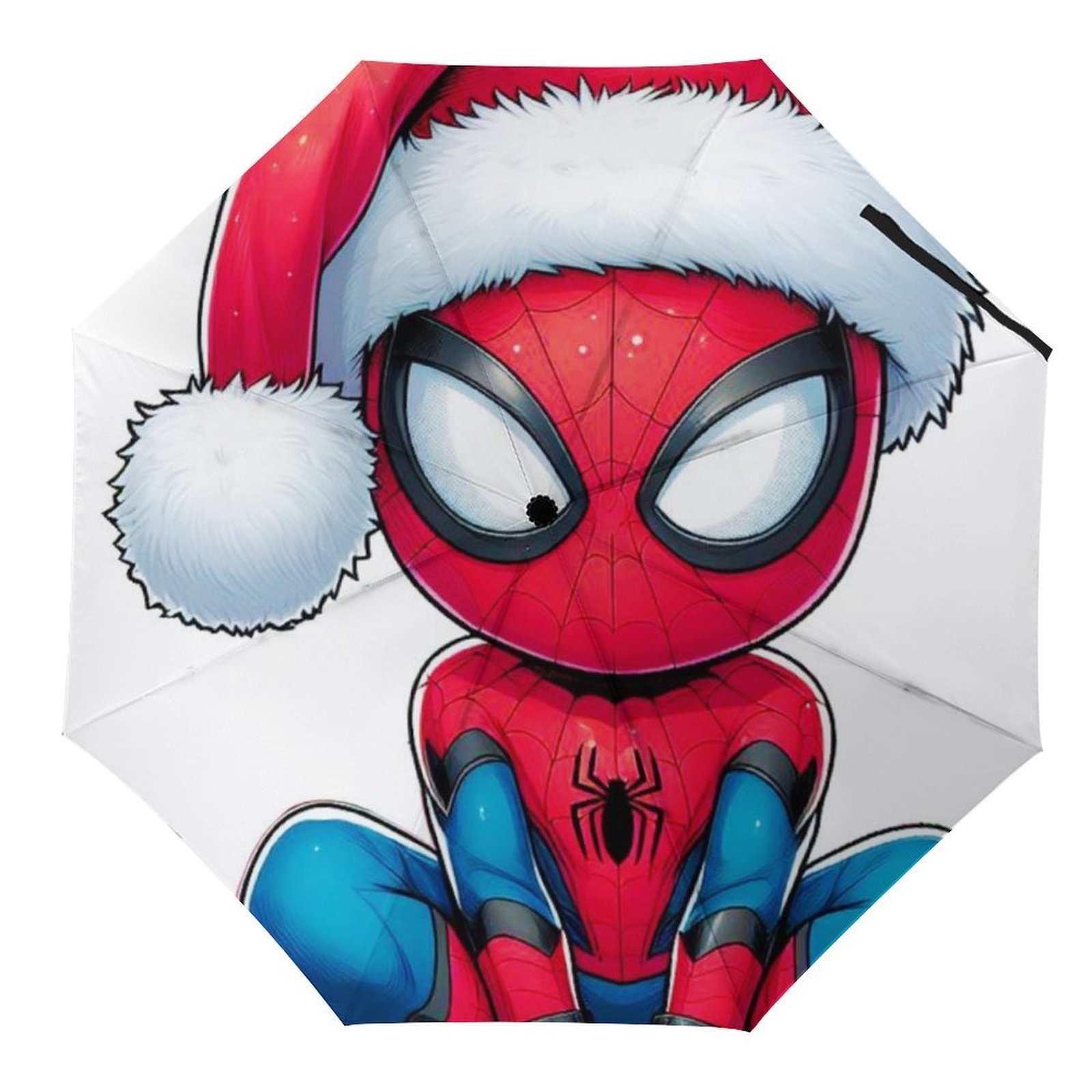 Spider-man Bulet 3 Fold Umbrella Automatic Open-close Cartoon UV ...