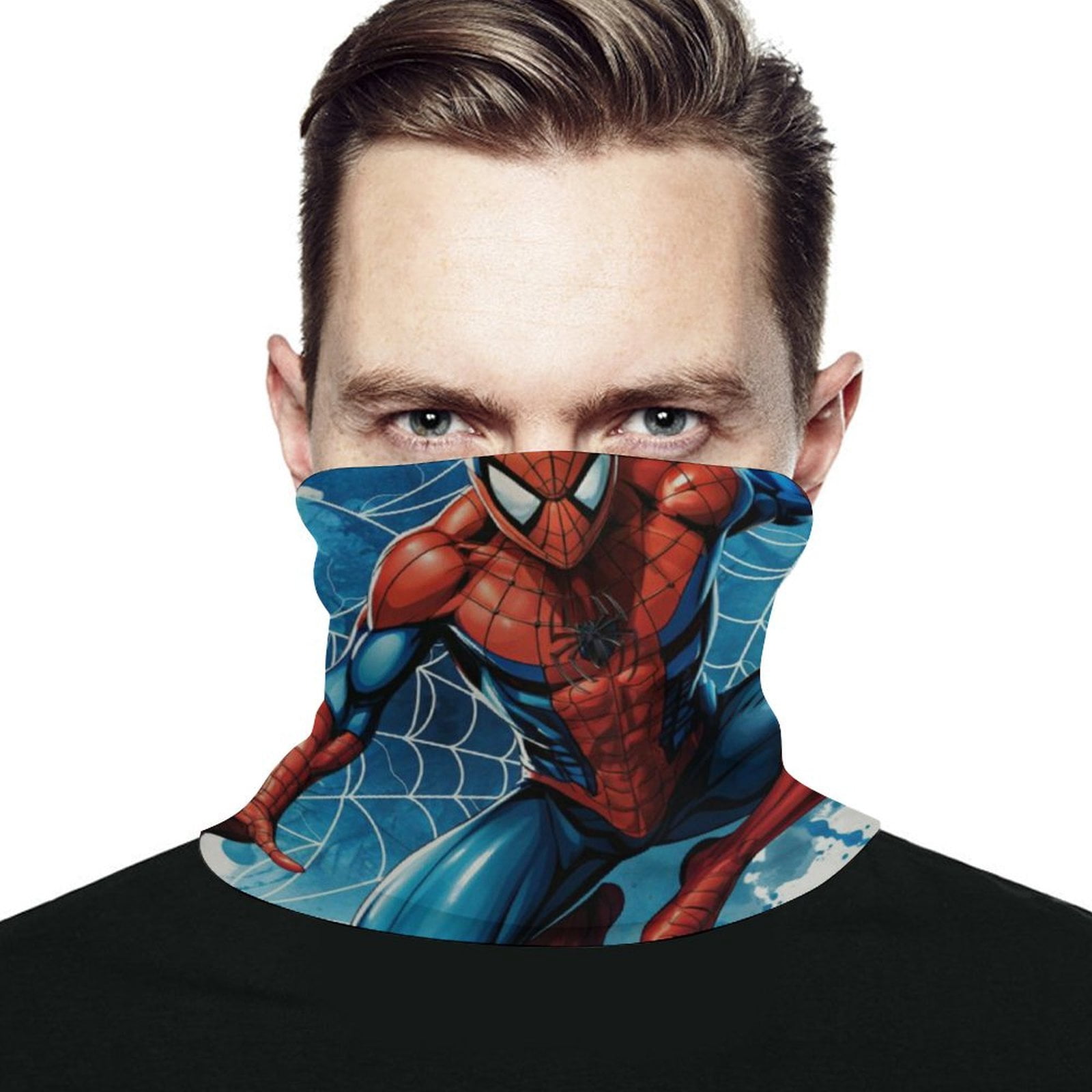 Spider-man Bulet Neck Gaiter Face Cover for Men Women Anti-static for ...