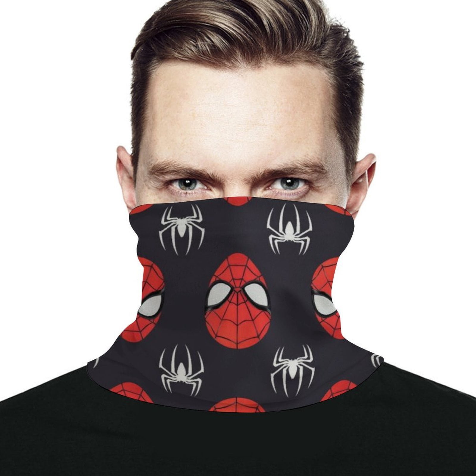Spider-man Bulet Neck Gaiter Face Cover for Men Women Anti-static for ...