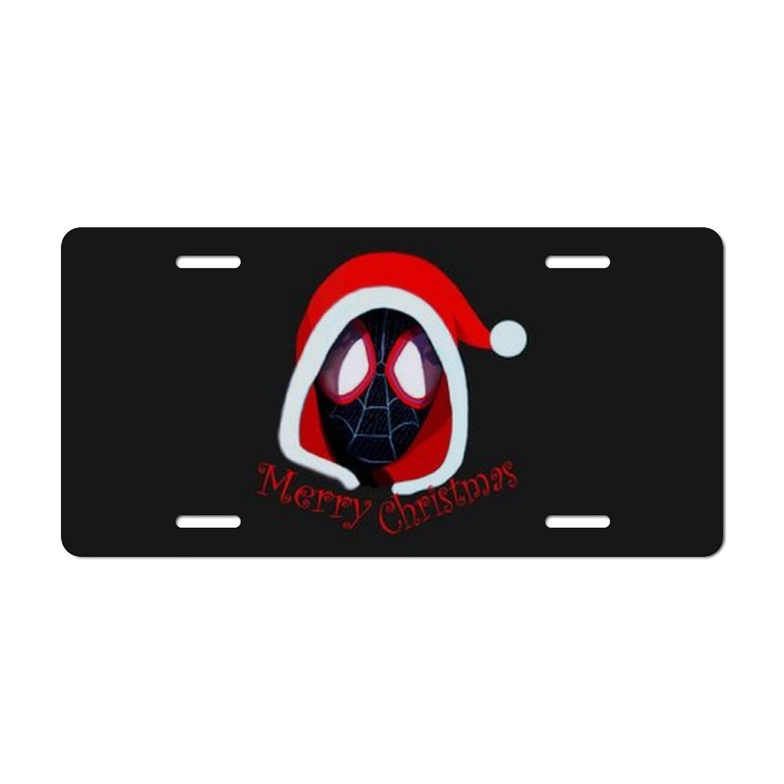 Spider-man Car License Plate Cute Anime License Plate Covers Holder ...