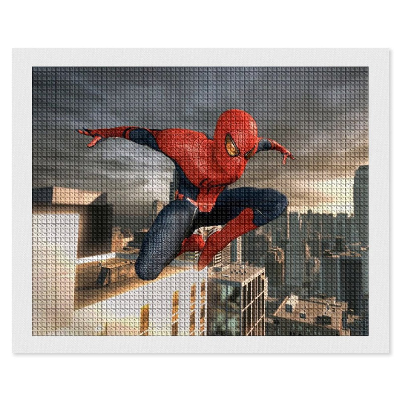 Spider-man Cartoon 5D Diamond Diy Art Kit 16"x20" for Children's Day ...