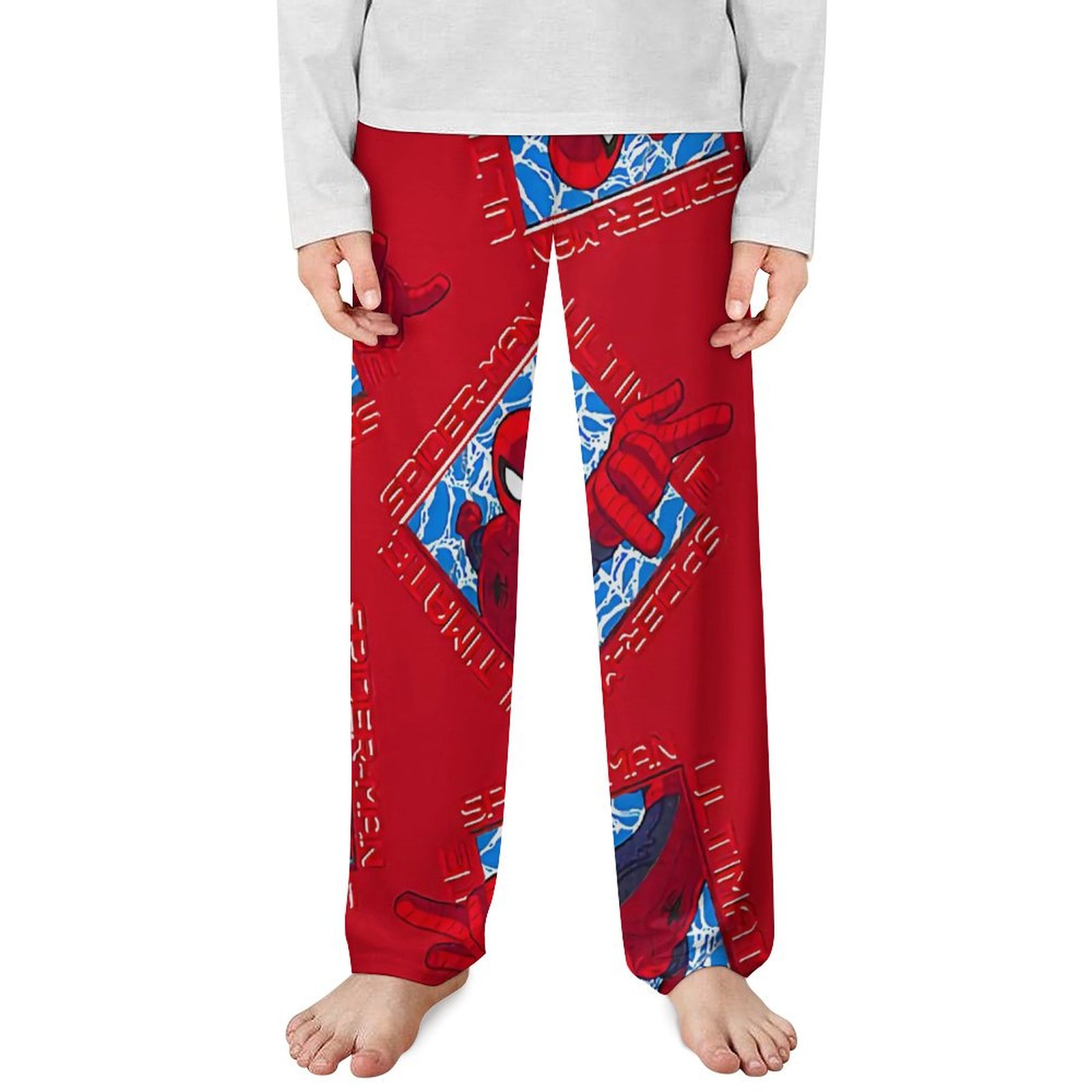 Spider-man Children's Pajamas Kids Home Pants Sleep Bottoms Lounge ...