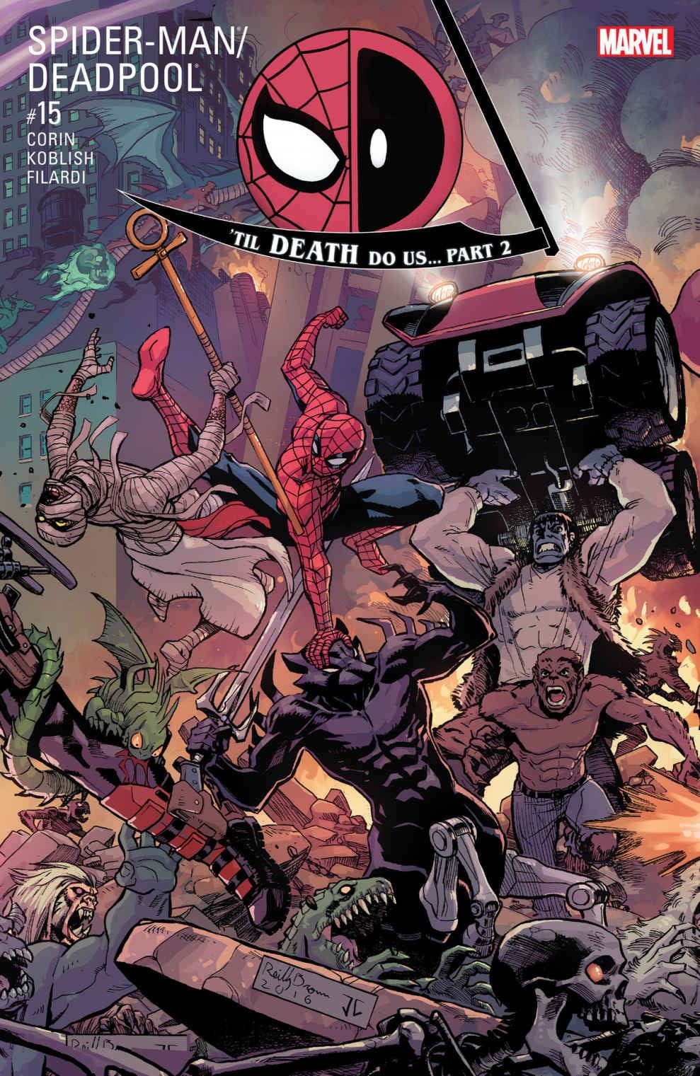 Spider-man Deadpool #15 Marvel Comics Comic Book - Walmart.com