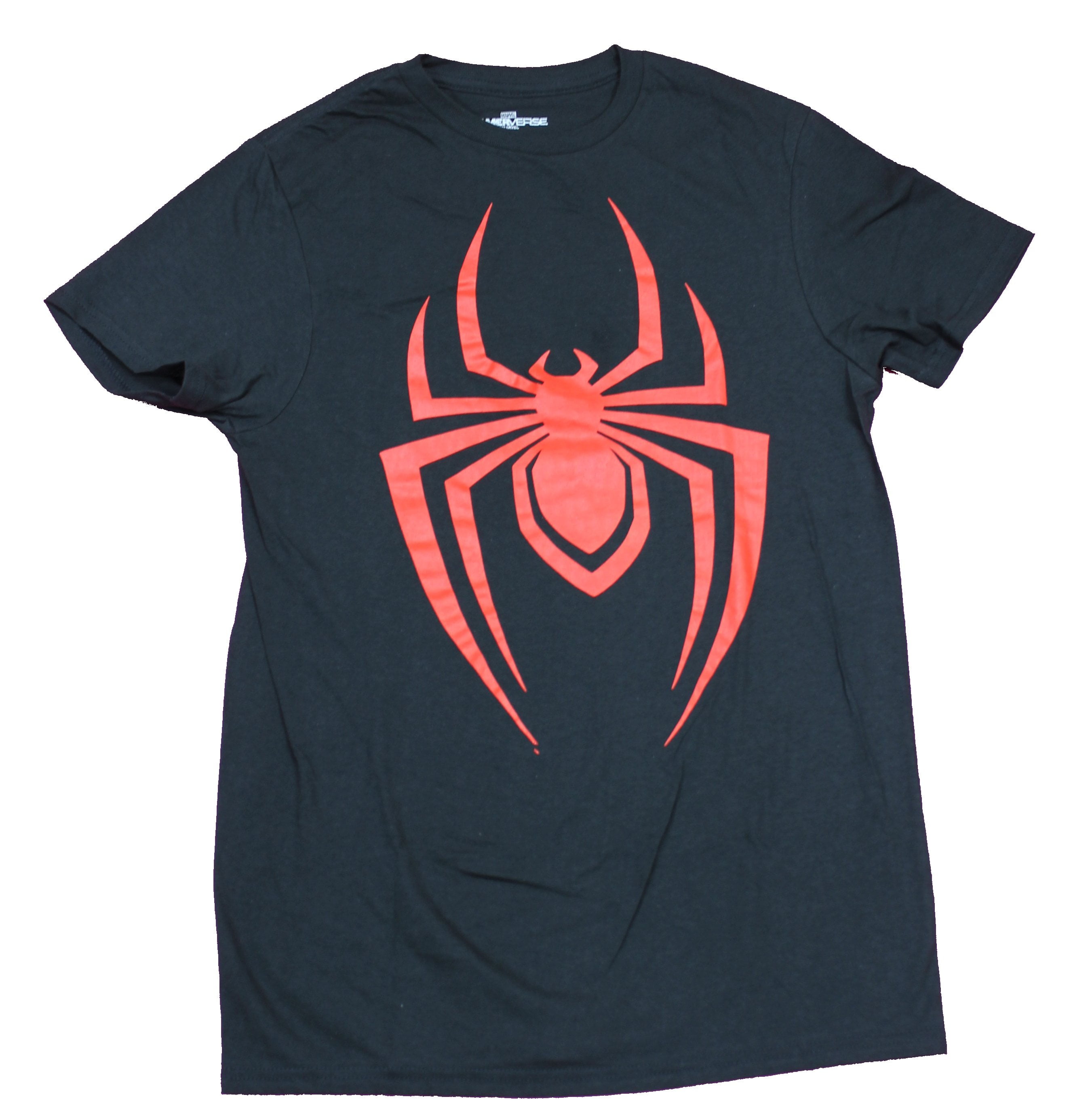Spider-man Mens T-Shirt - Gamerverse Spider Logo Image (2X-Large ...