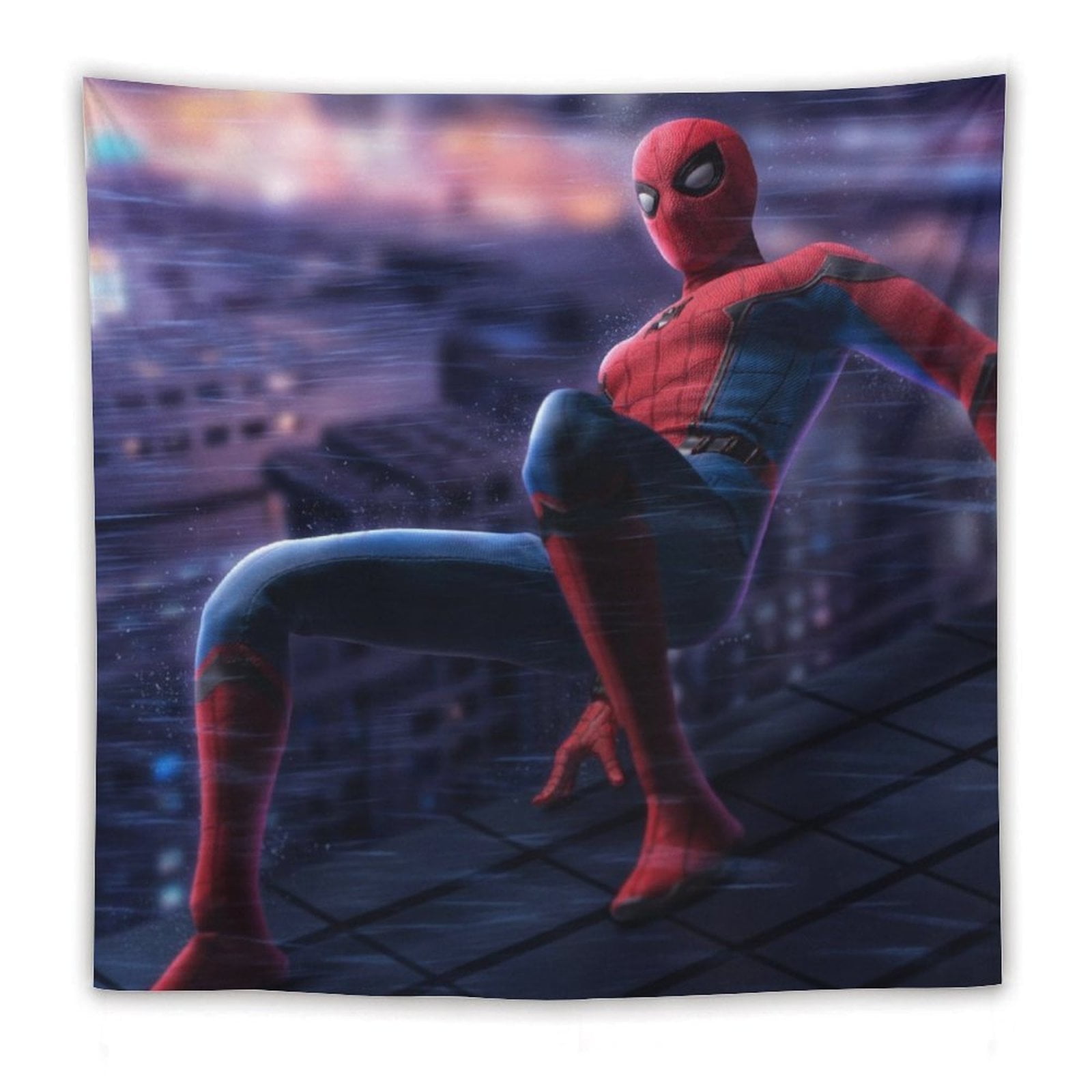 Spider-man SuperHero Family Backdrops Kids Happy Birthday Party ...