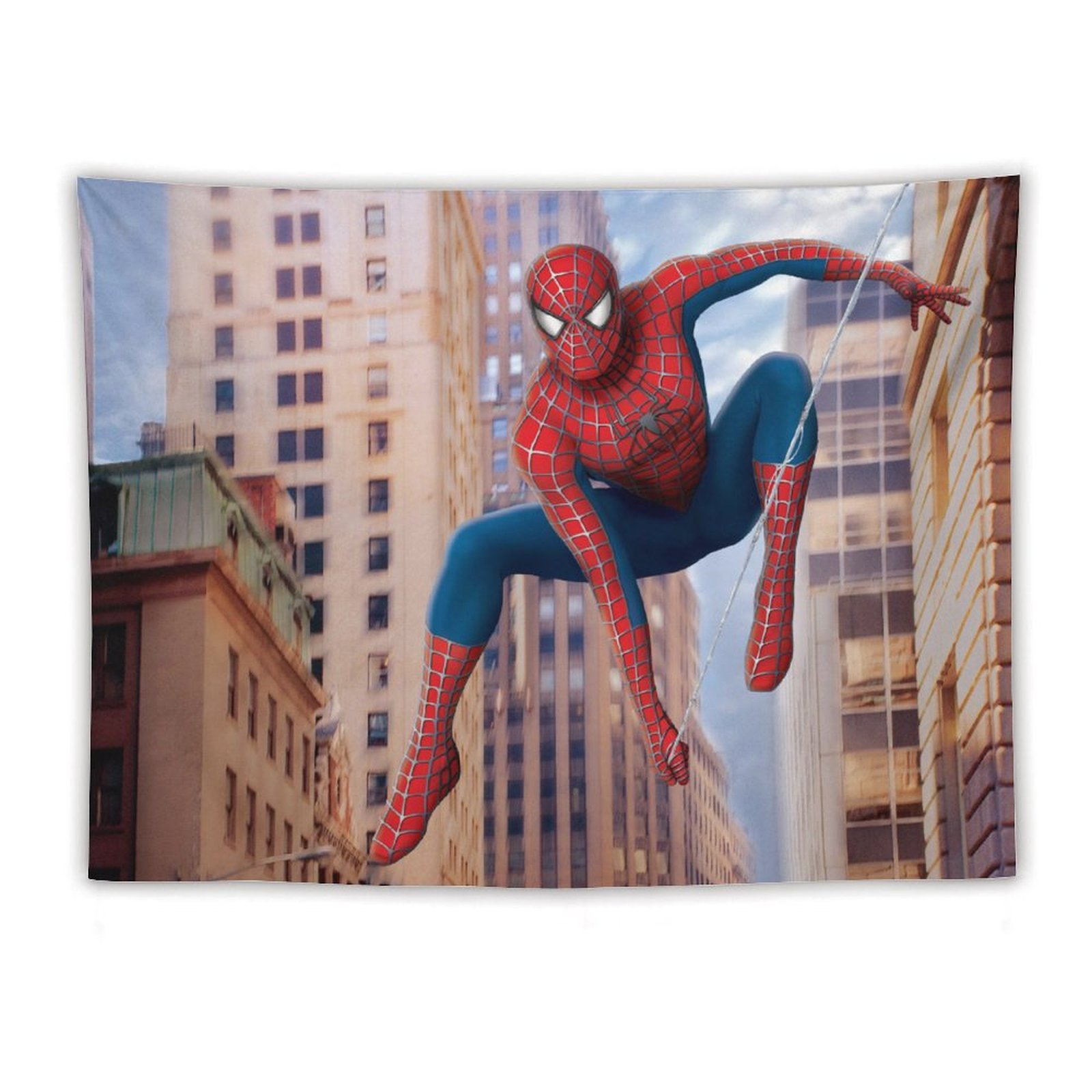 Spider-man SuperHero Family Backdrops Kids Happy Birthday Party ...