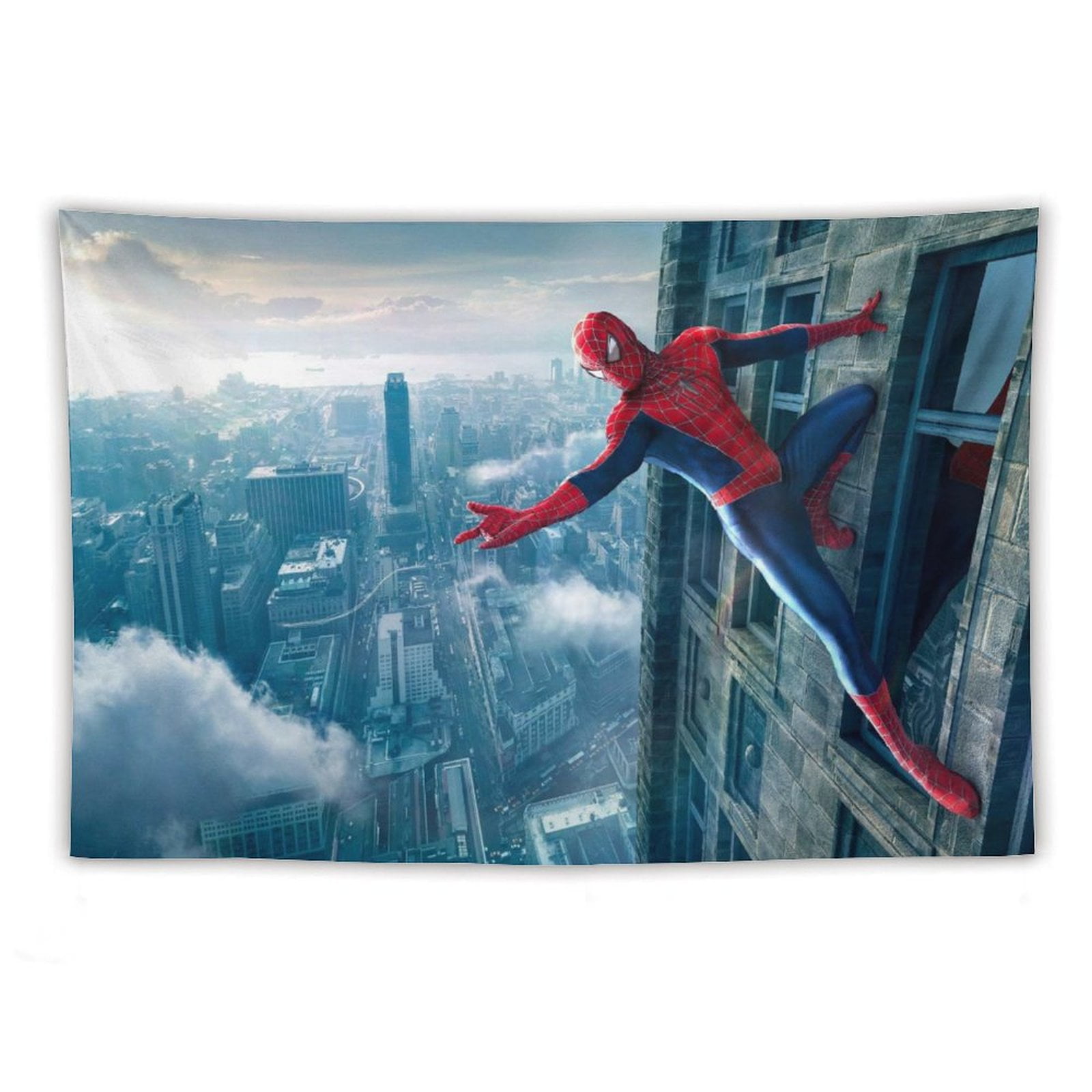 Spider-man SuperHero Family Backdrops Kids Happy Birthday Party ...